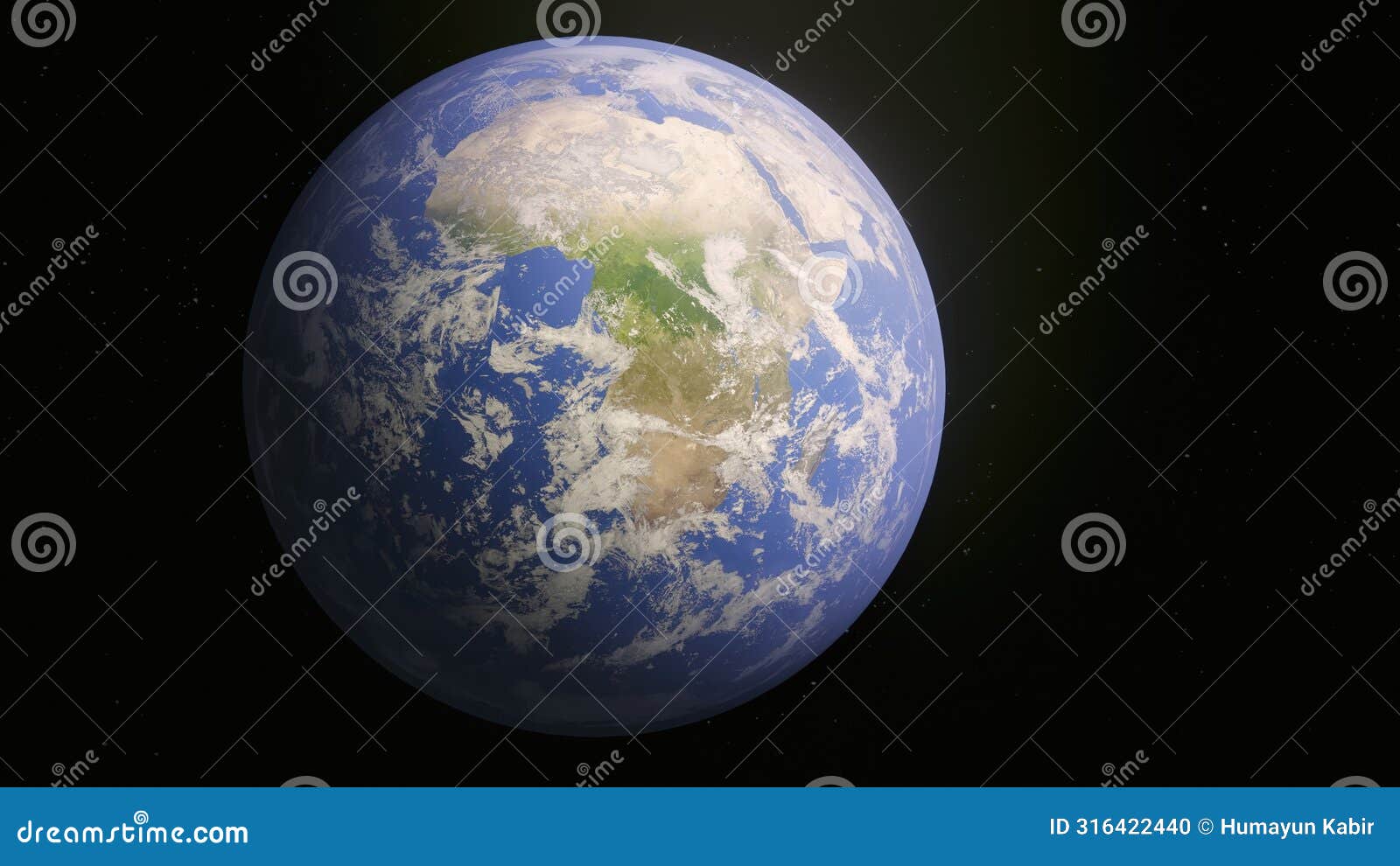 Planet Earth 3d Render Image Stock Illustration - Illustration of ...