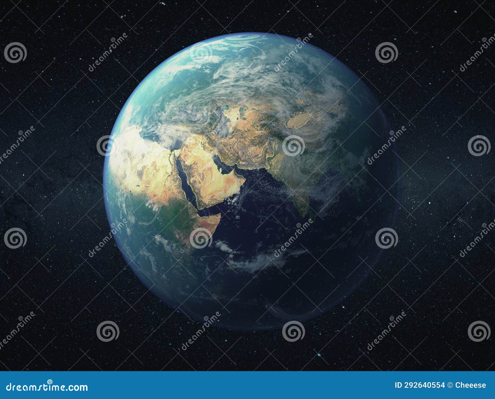 Planet Earth. 3d Rendering. Elements of this Image Furnished by NASA ...