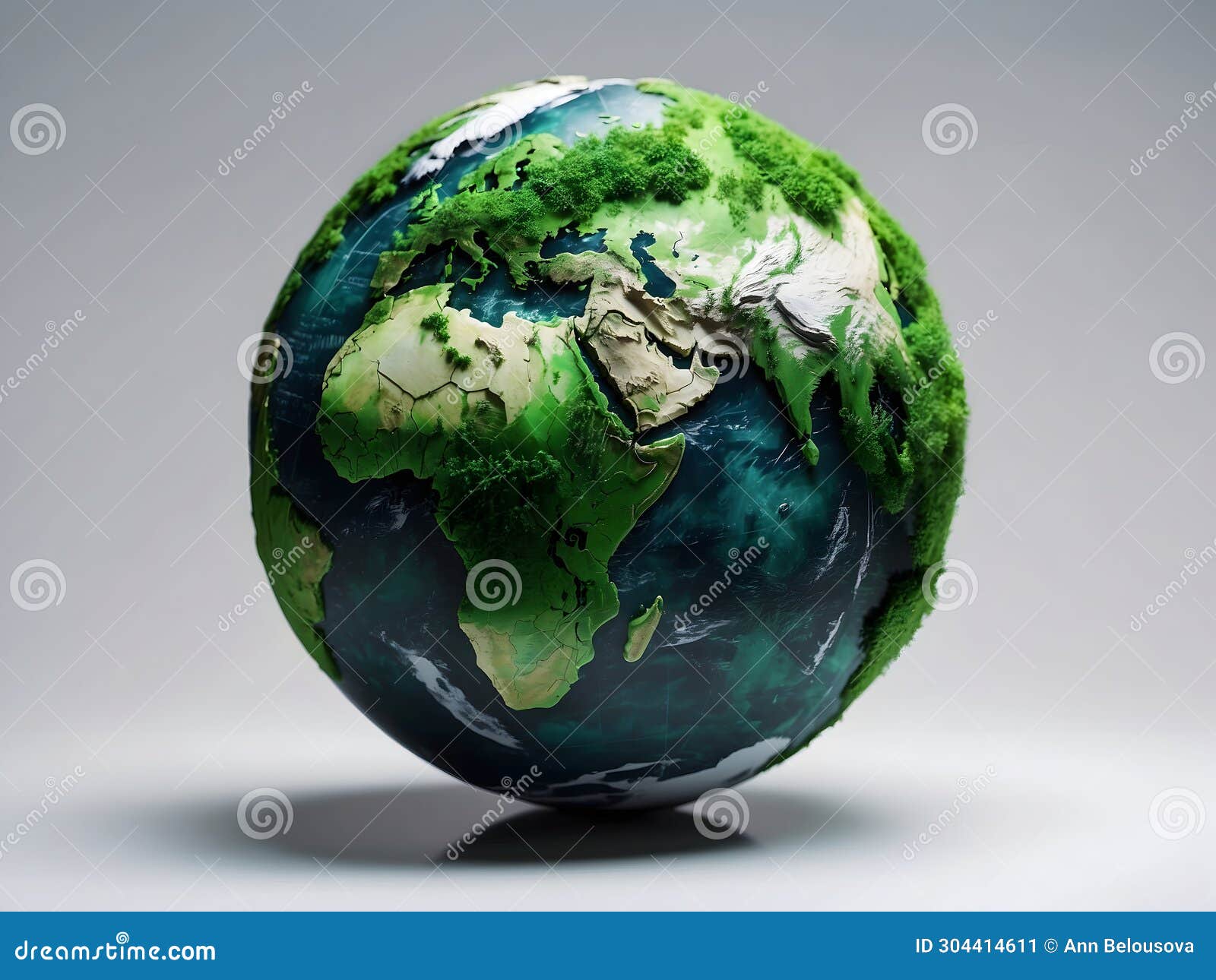Planet Earth, Earth Day, Volumetric Model, Travel and Continents Stock ...