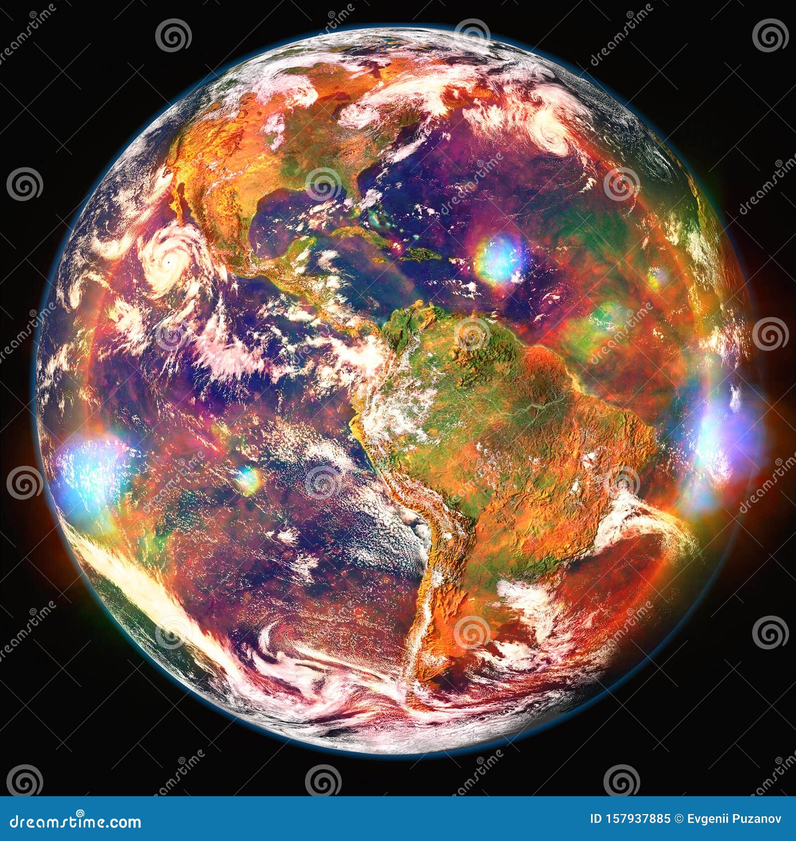 Planet Earth in Deep Space. Elements of this Image Furnished by NASA ... Planet Earth in Deep Space. Elements of this Image Furnished by NASA ...