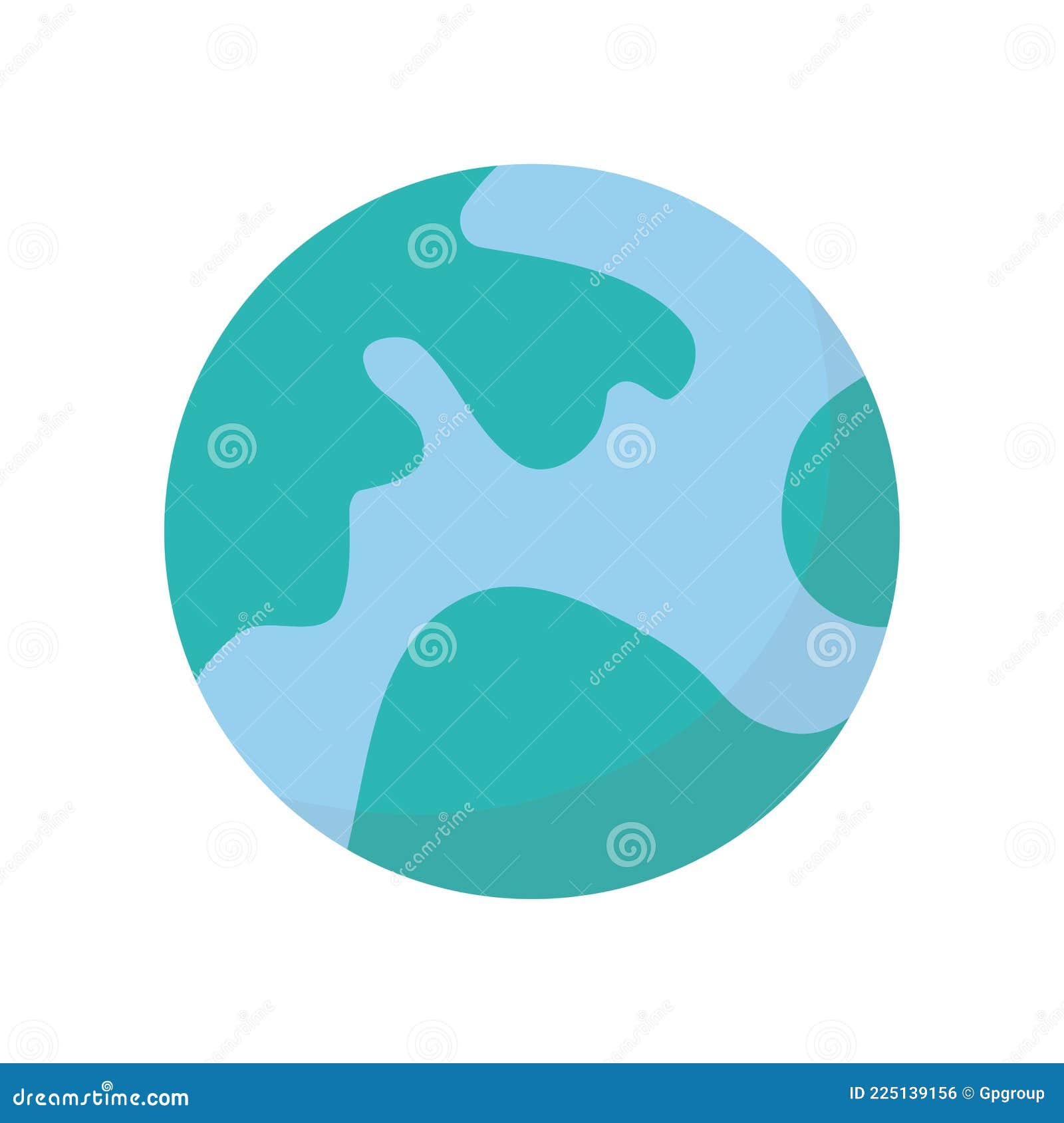 Planet earth design stock vector. Illustration of nature - 225139156
