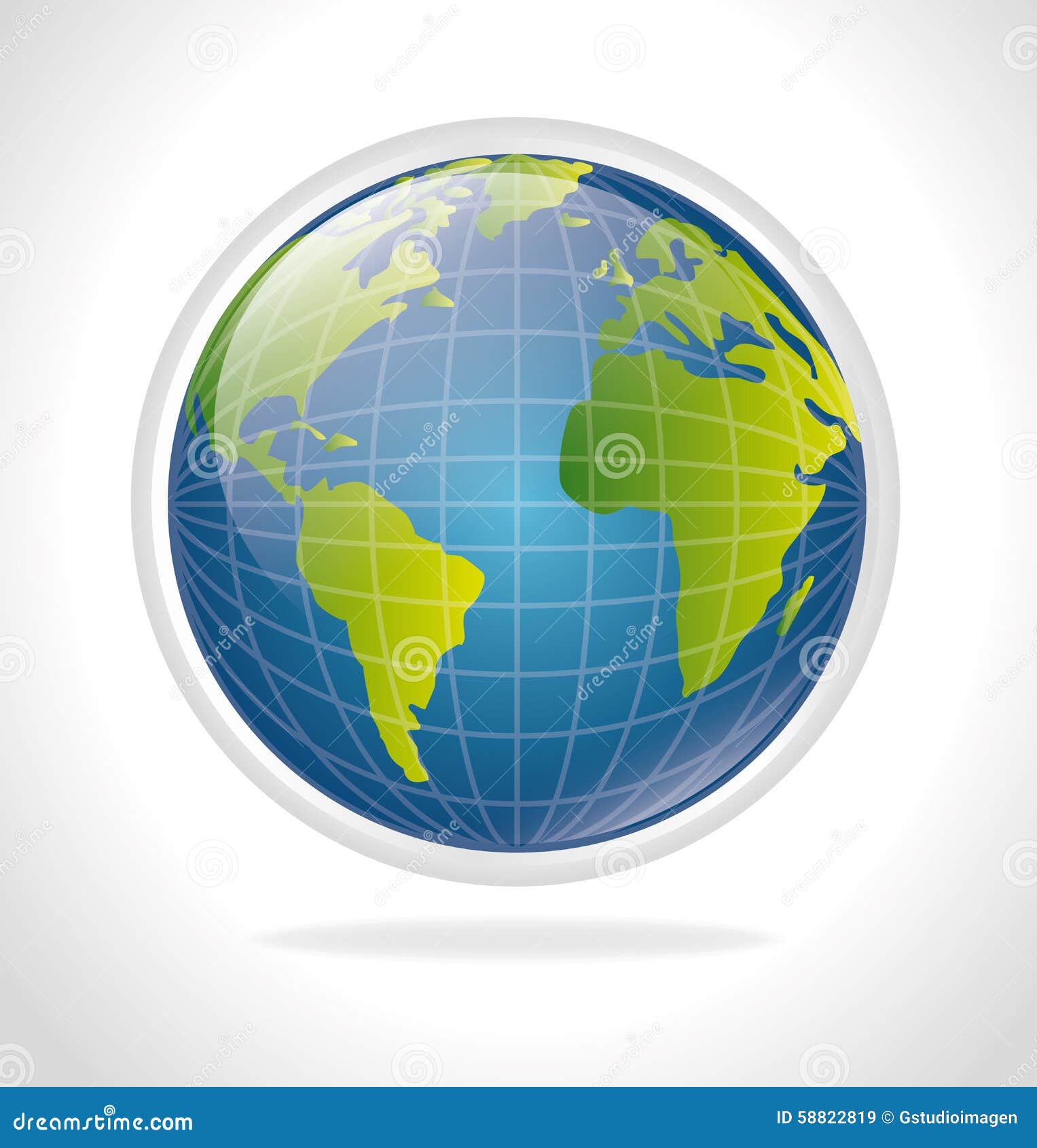 Planet earth design. stock illustration. Illustration of graphic - 58822819