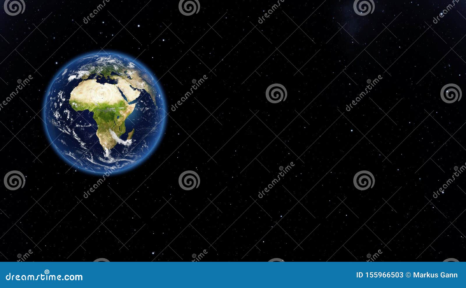 Planet Earth Done with NASA Textures Stock Illustration - Illustration ...