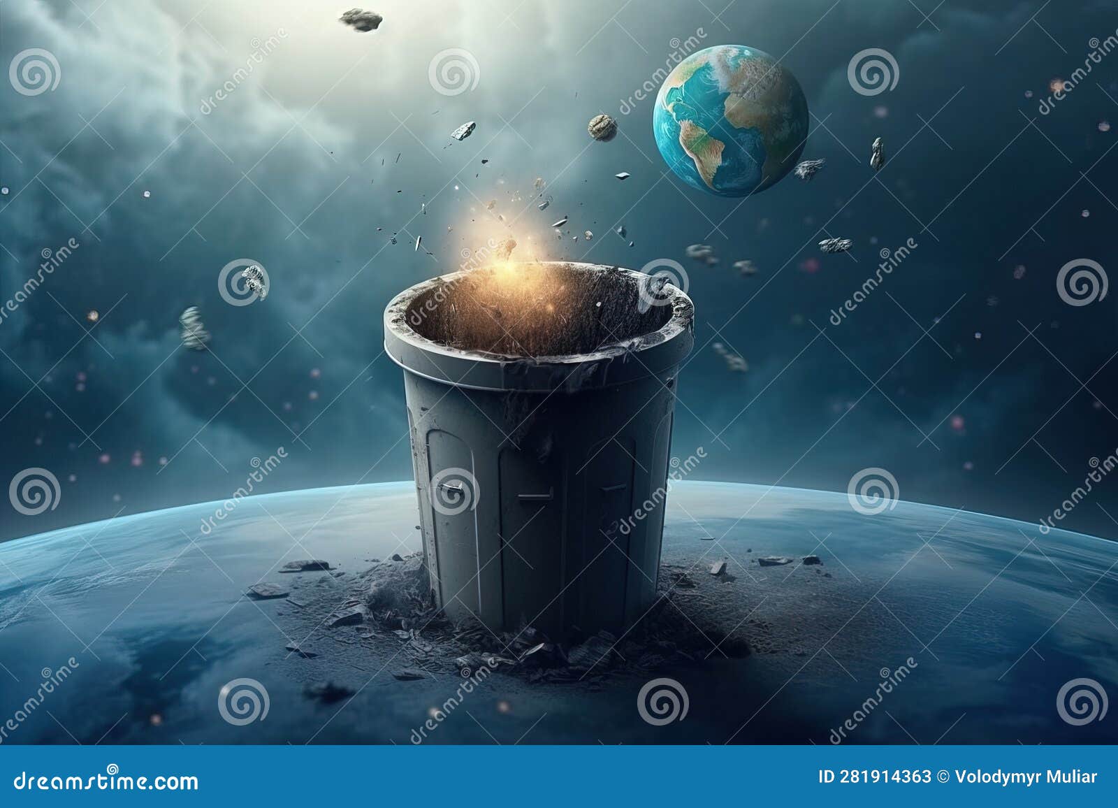 Planet Earth is Going To the Trash Can in Outer Space. the Problem of ...