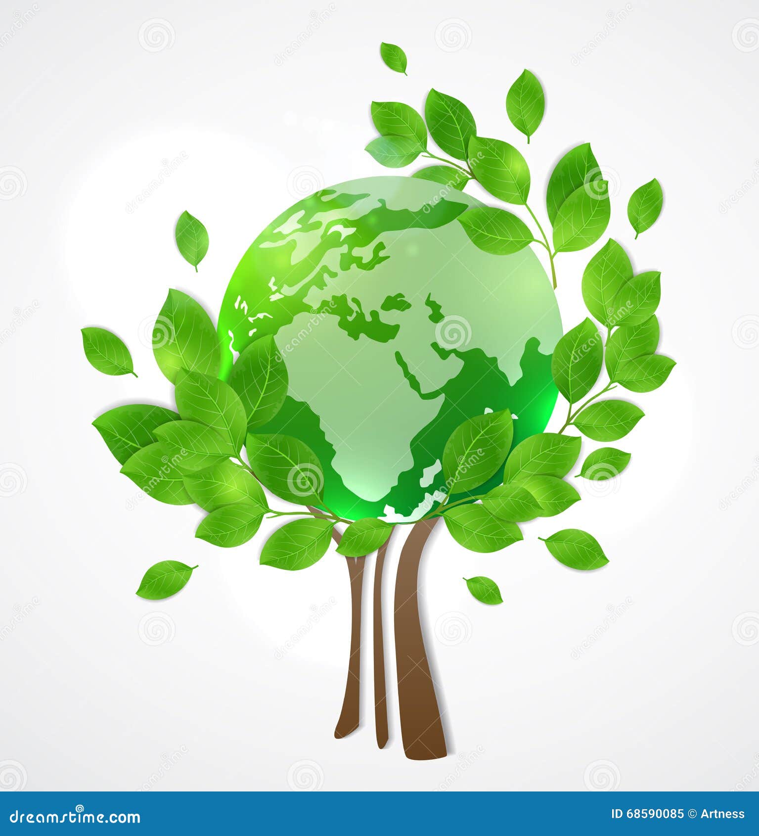 Earth Green Tree Stock Illustrations – 68,057 Earth Green Tree Stock ...