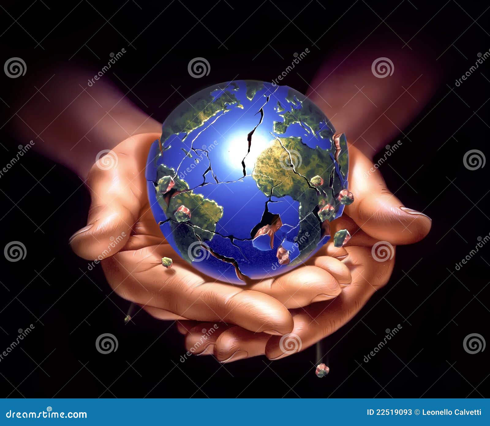 Breaking Down Barriers Calligraphy. Vector Ink Illsutartion ...