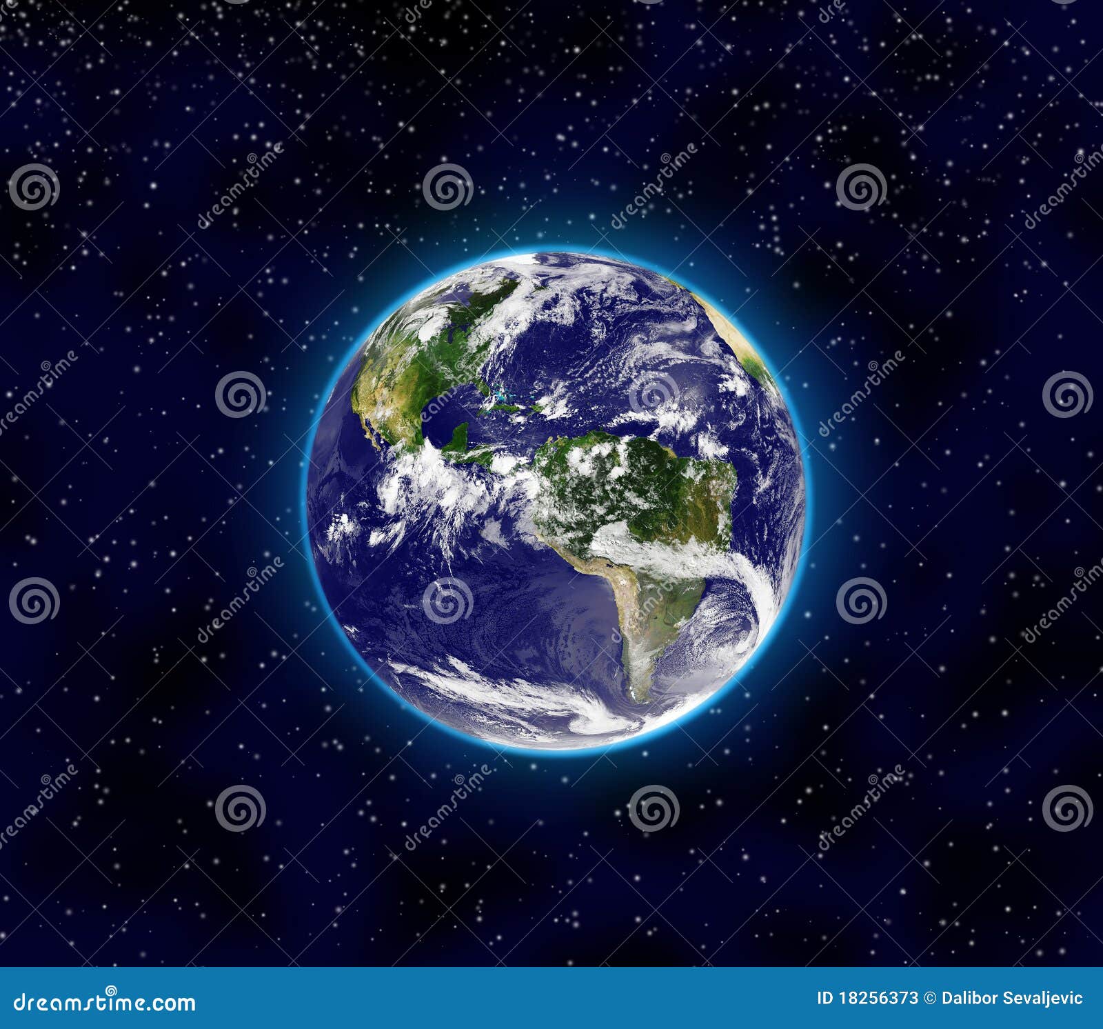 Planet Earth, Illustration stock illustration. Illustration of space ...