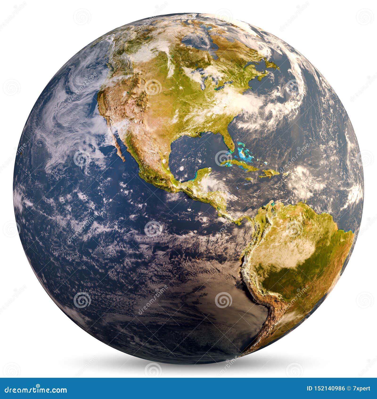 Planet Earth isolated stock illustration. Illustration of continent ...