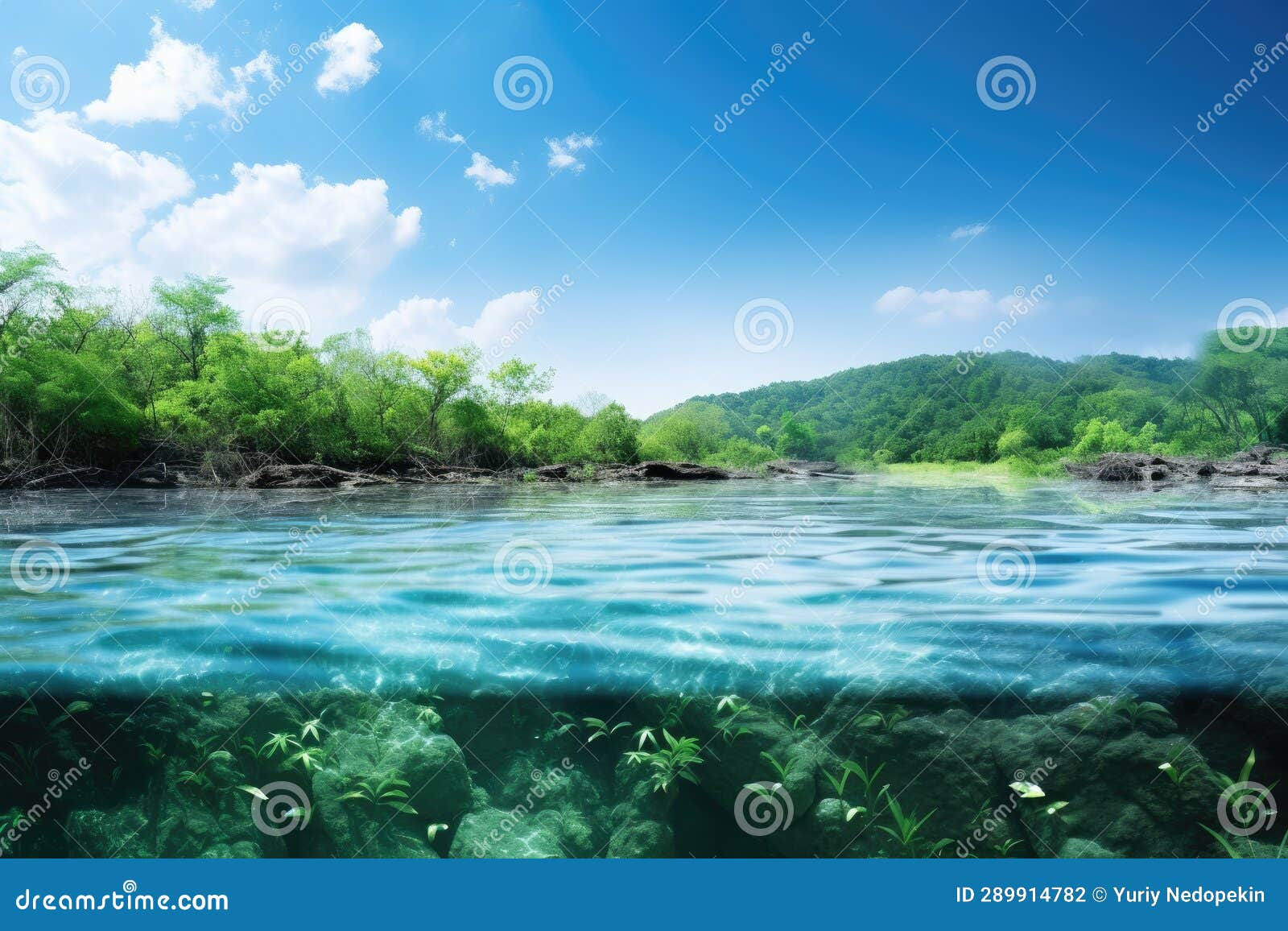 Planet Earth with Its Abundant Water Resources Stock Photo - Image of ...