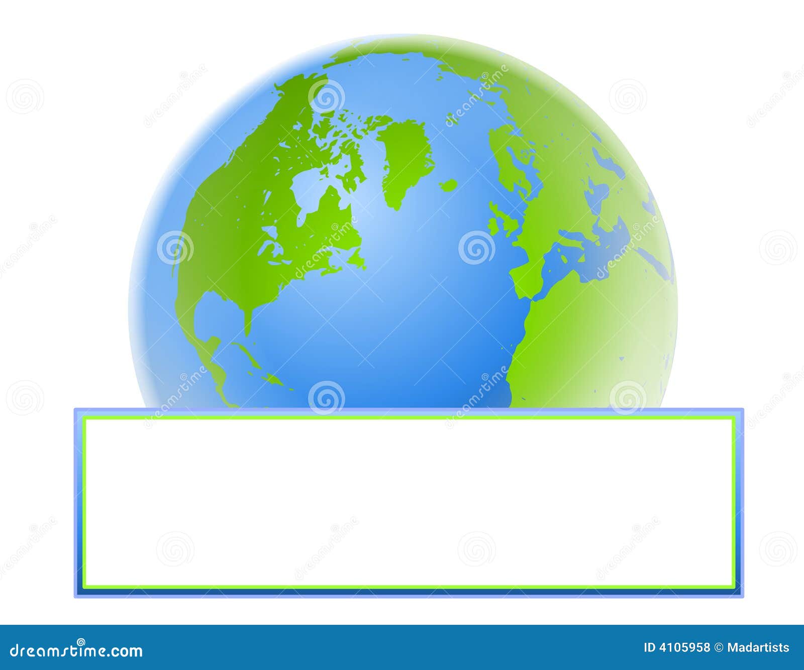 Planet Earth Logo Banner or Label Stock Illustration - Illustration of ...