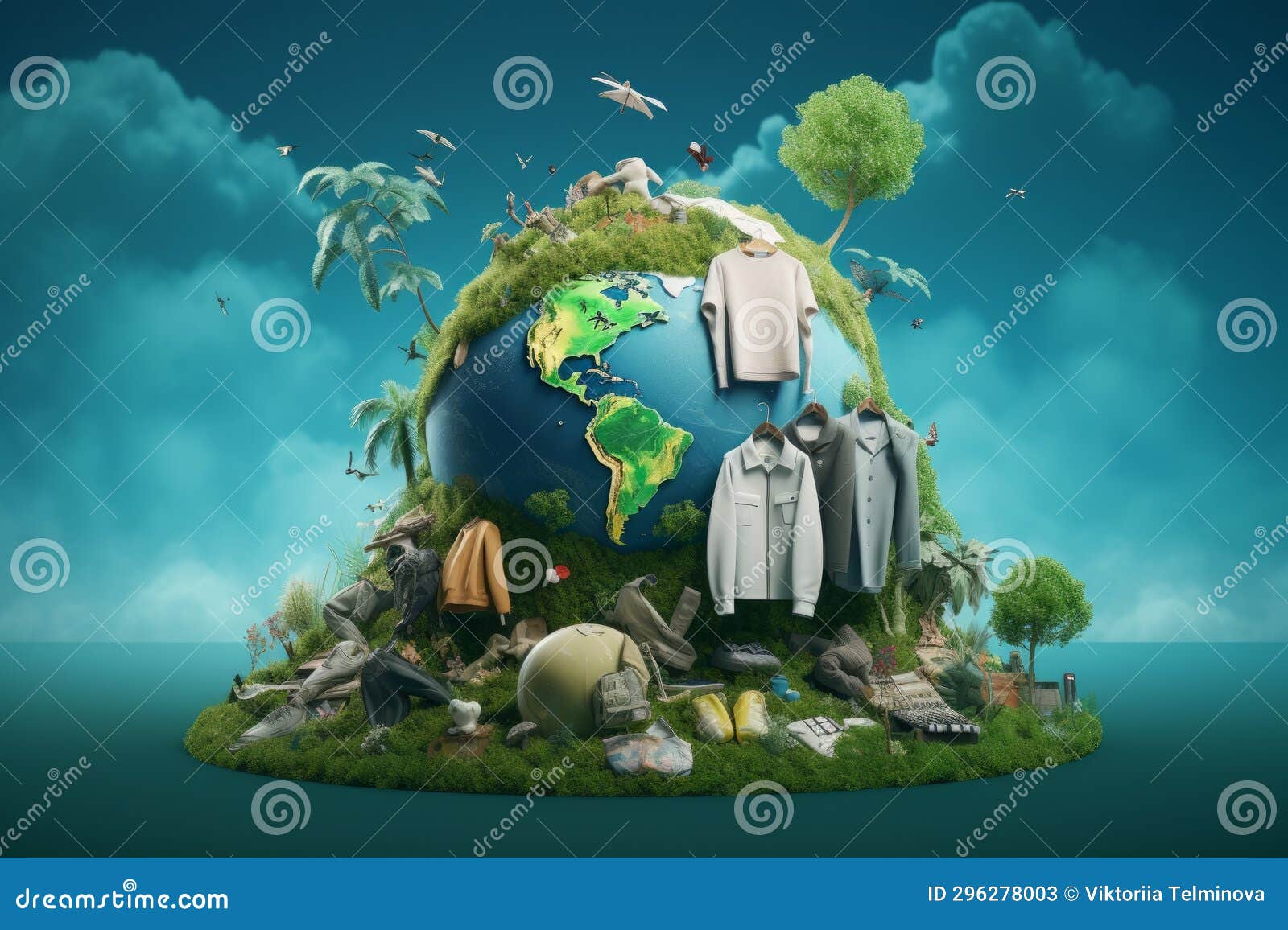 Planet Earth. the Problem of Overproduction, Environmental Pollution ...