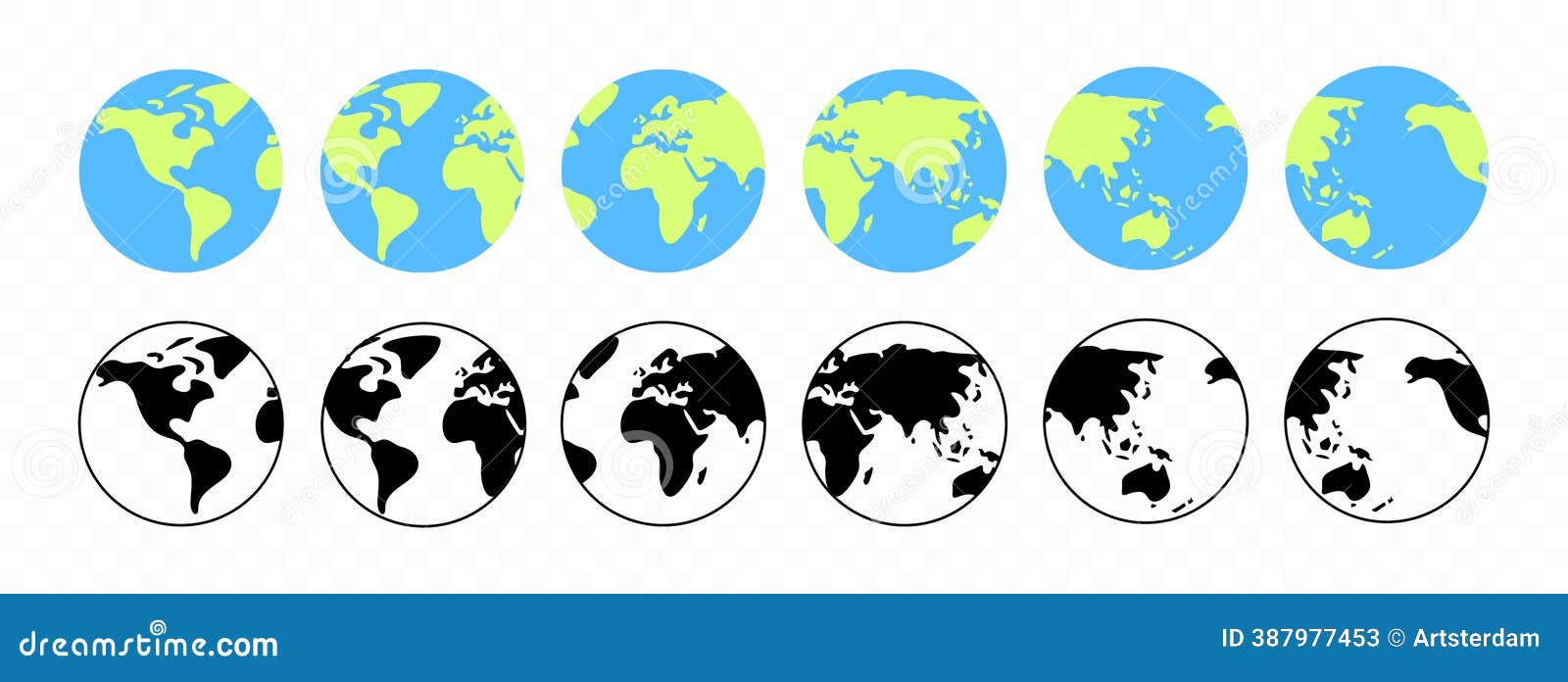 Earth Axis Diagram With Pole And Equator. 3D Illustration ...