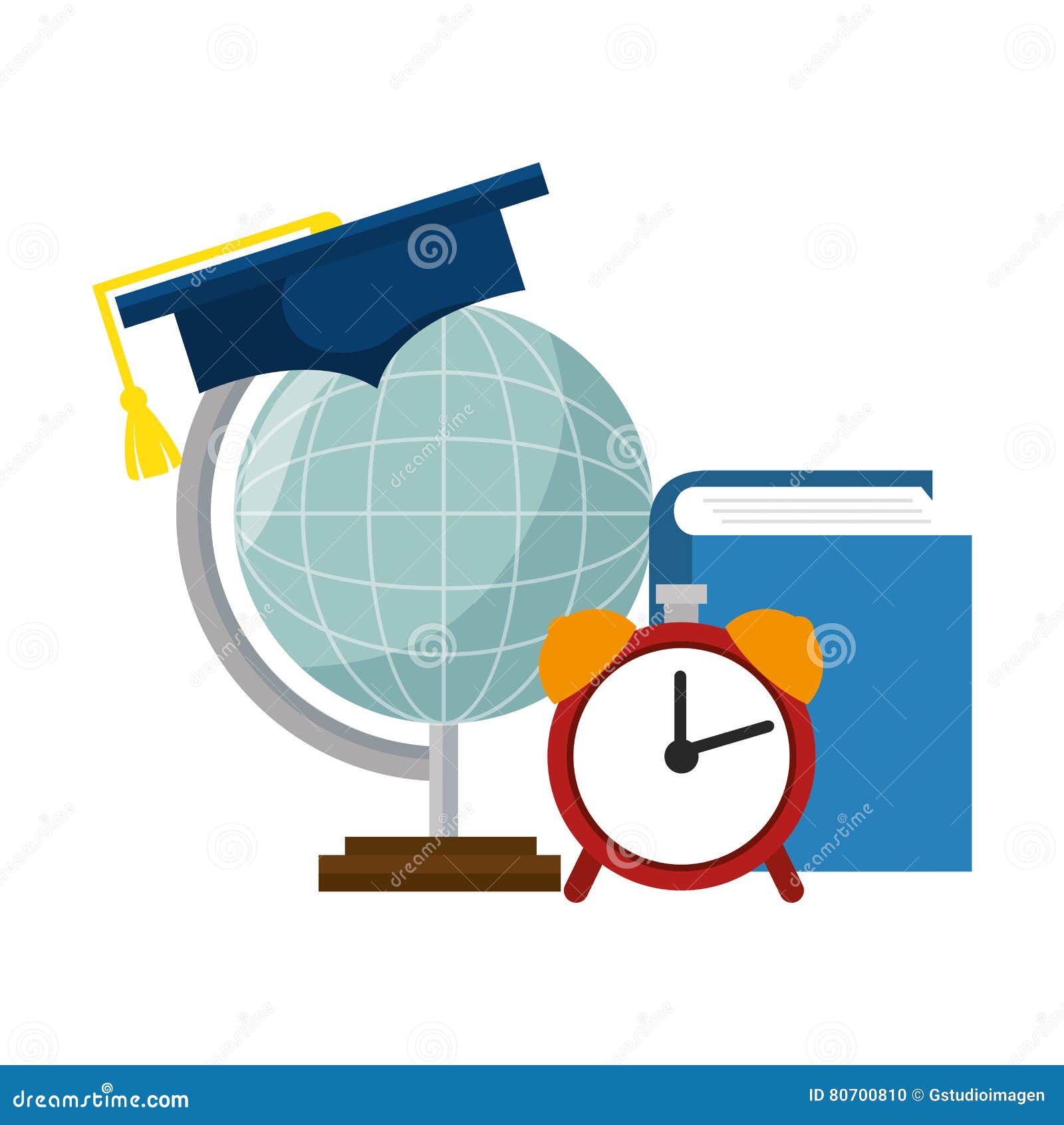 Planet earth school icon stock vector. Illustration of geographic ...