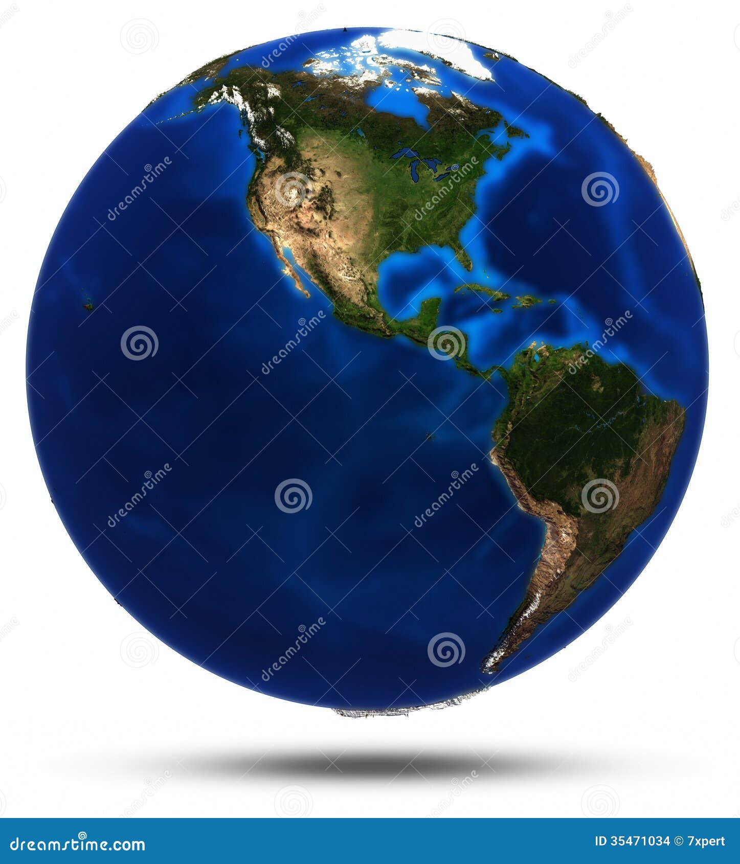 Planet Earth Separated Shadow Stock Illustration - Illustration of ...