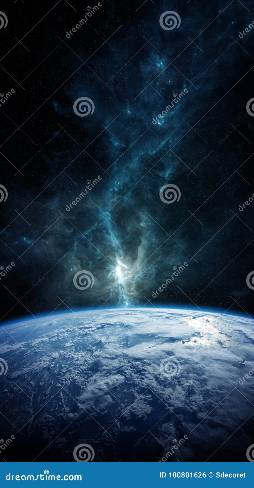 Planet Earth in Space 3D Rendering Elements of this Image Furnished by ...