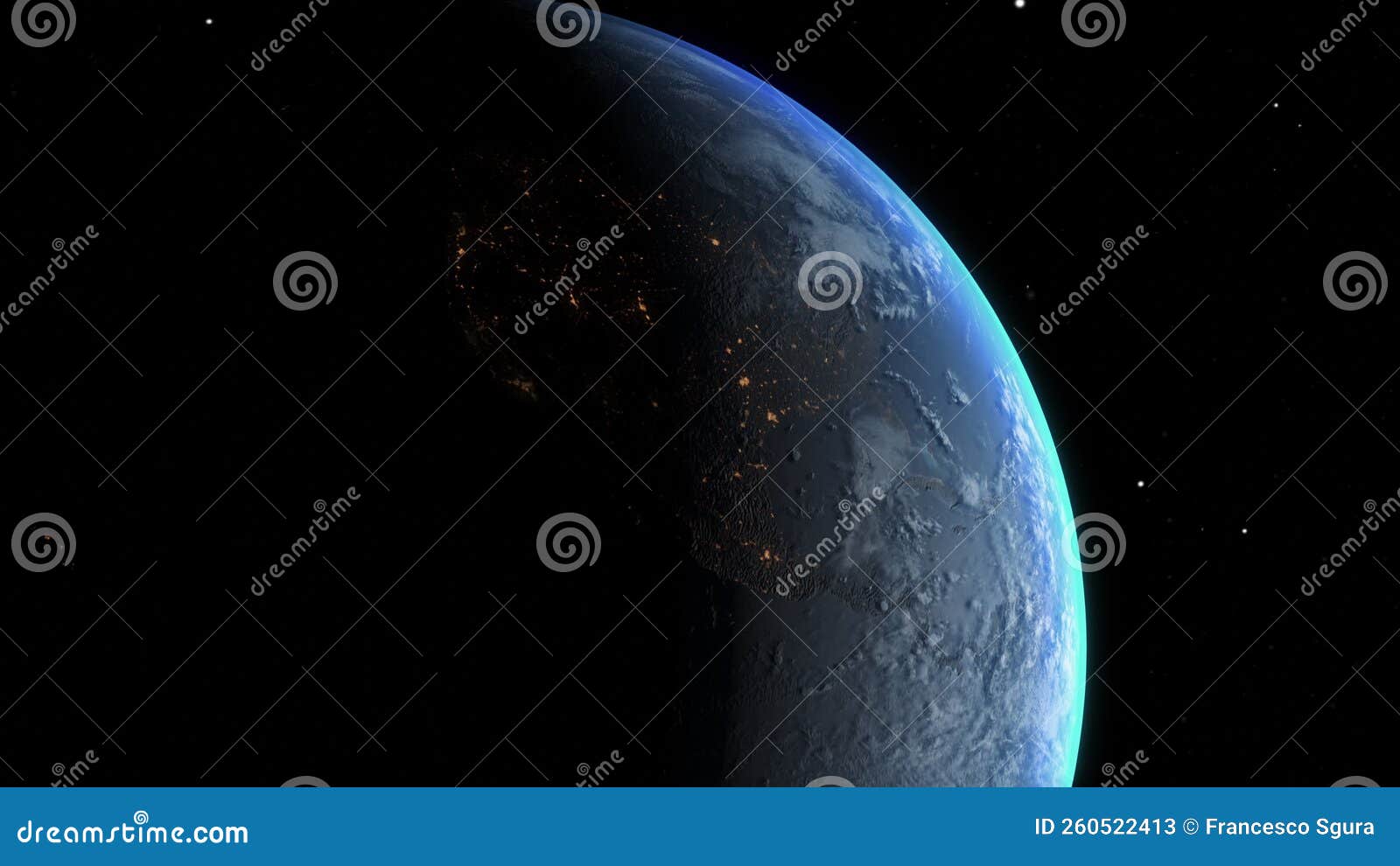 Planet Earth from the Space Stock Video - Video of geography, education ...