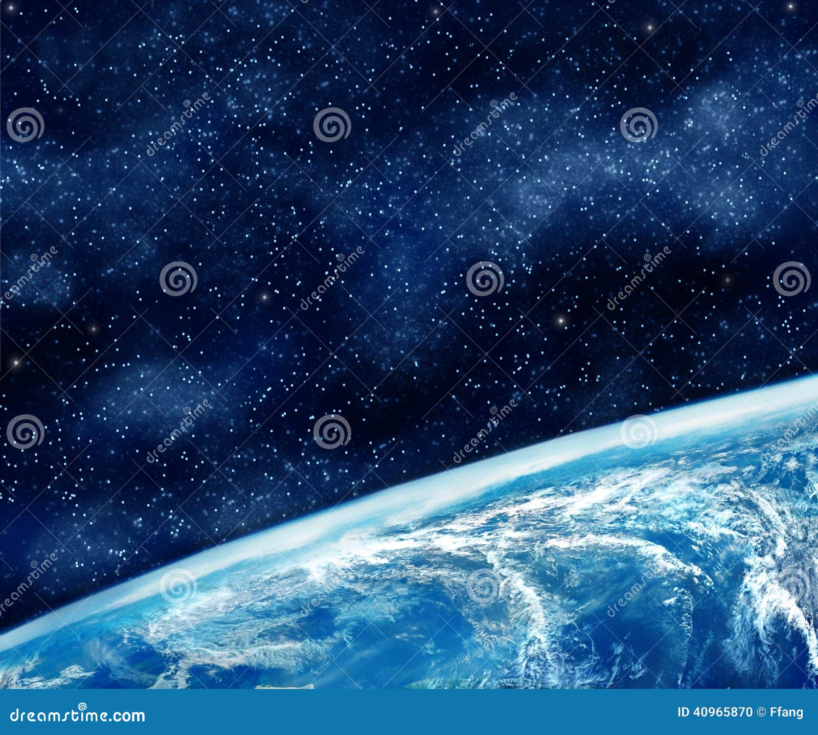 Planet earth in the space. stock photo. Image of bump - 40965870