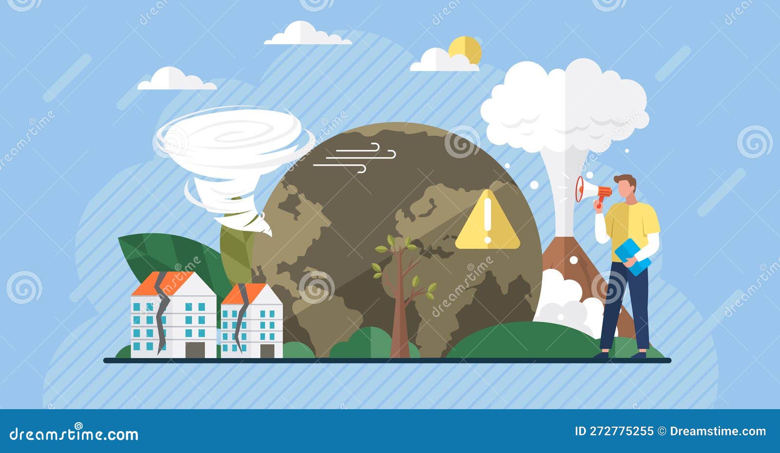 Planet Earth Thermometer, Global Warming Concept. Increase Temperature ...