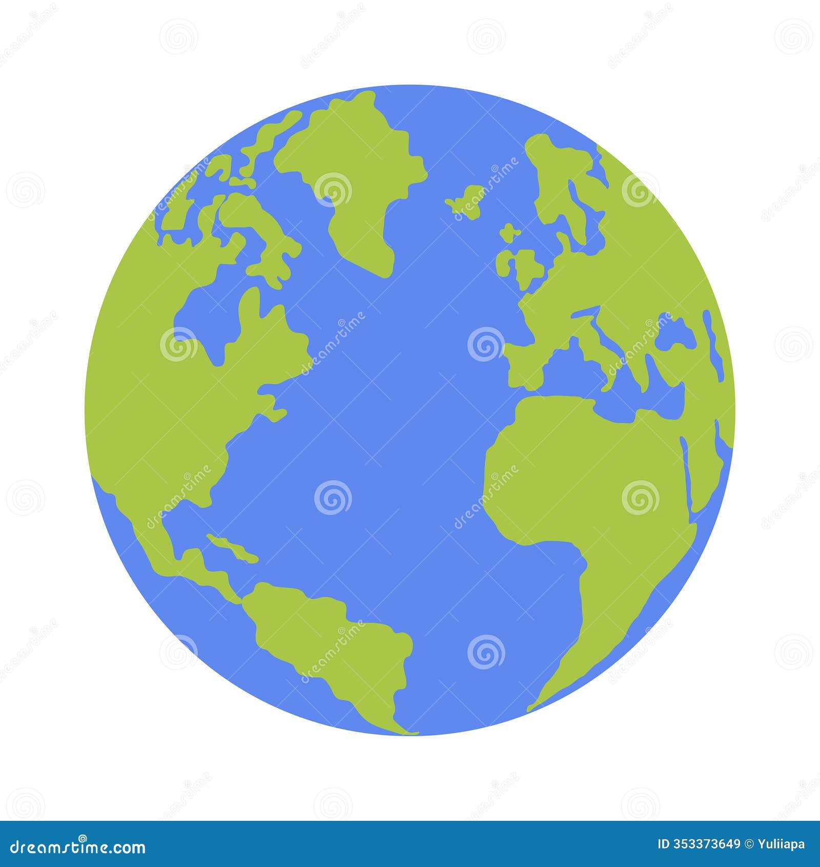 Planet Earth Vector Illustration. Saving Planet, Ecology, Environment Stock Vector ...