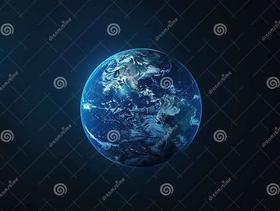 Planet Earth Visualization with Augmented Reality Transparent Planet ...