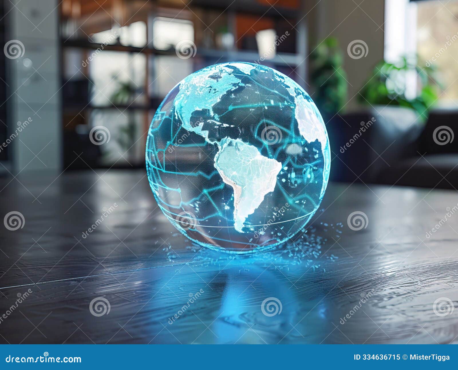 Planet Earth Visualization with Augmented Reality Transparent Planet ...