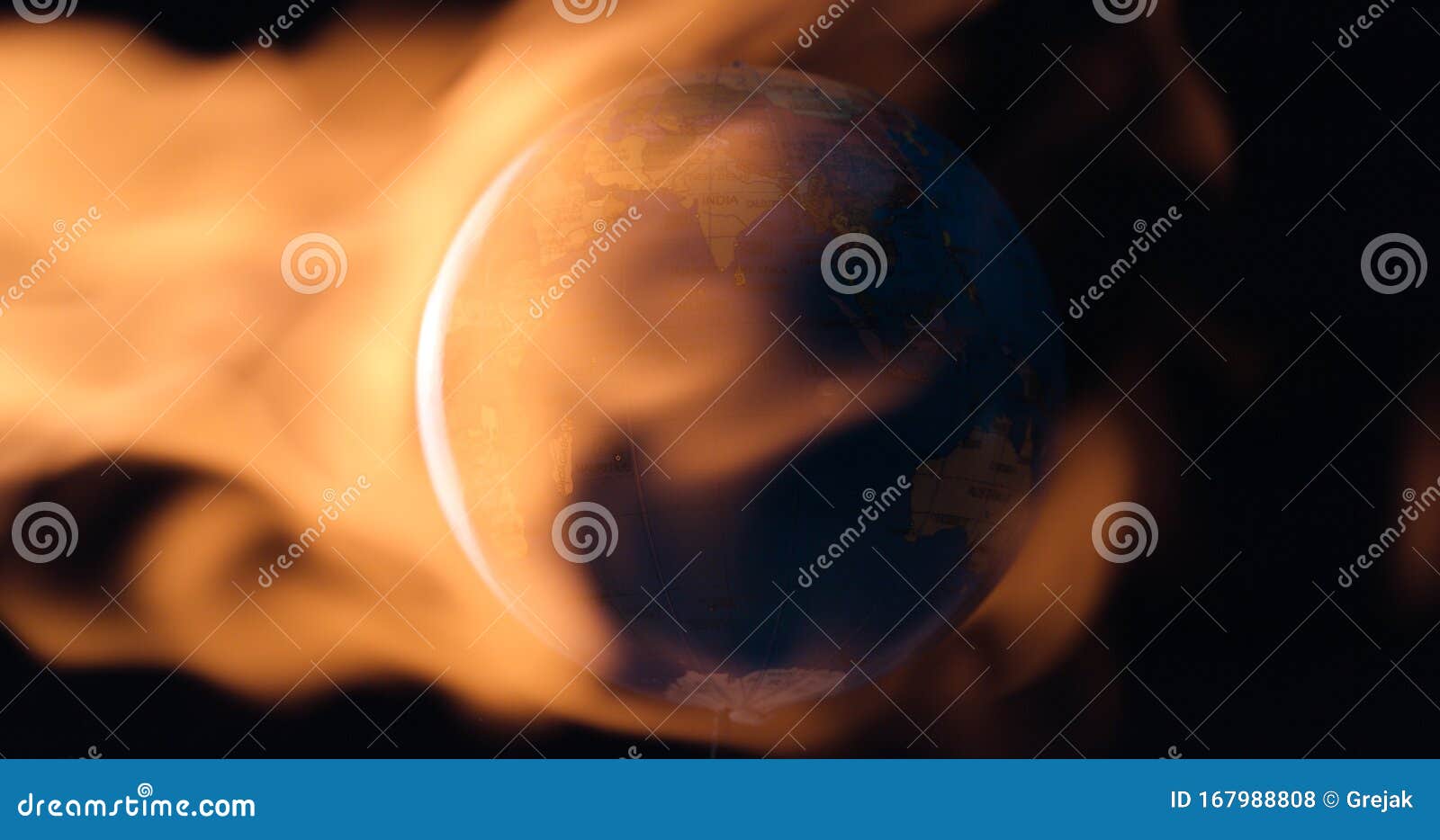 Planet Earth Warming Up Concept Stock Photo - Image of colapse ...