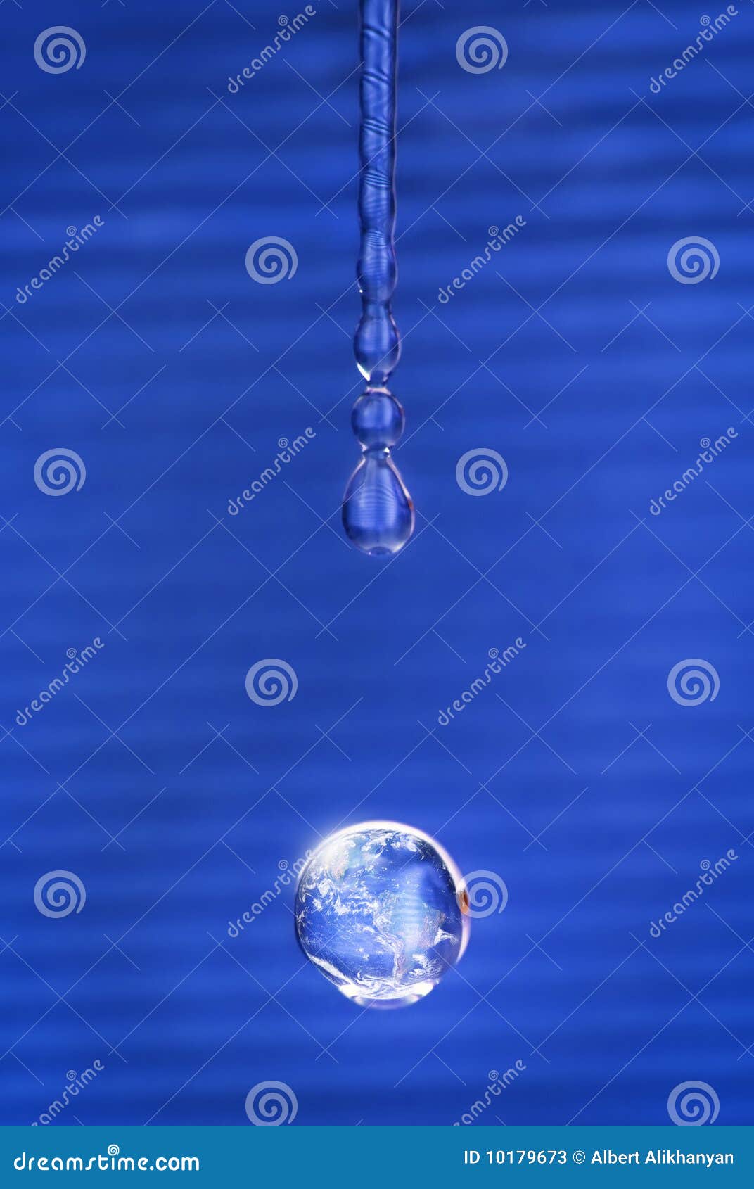Planet Earth waterdrop stock image. Image of vertically - 10179673