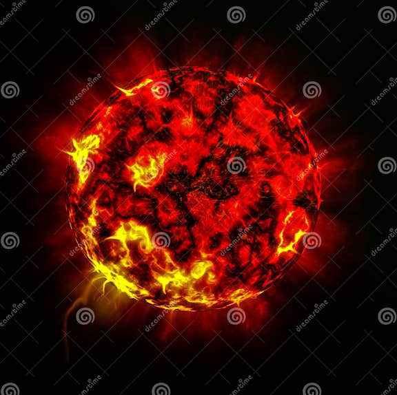 Planet explosion stock illustration. Illustration of detonate - 5703561