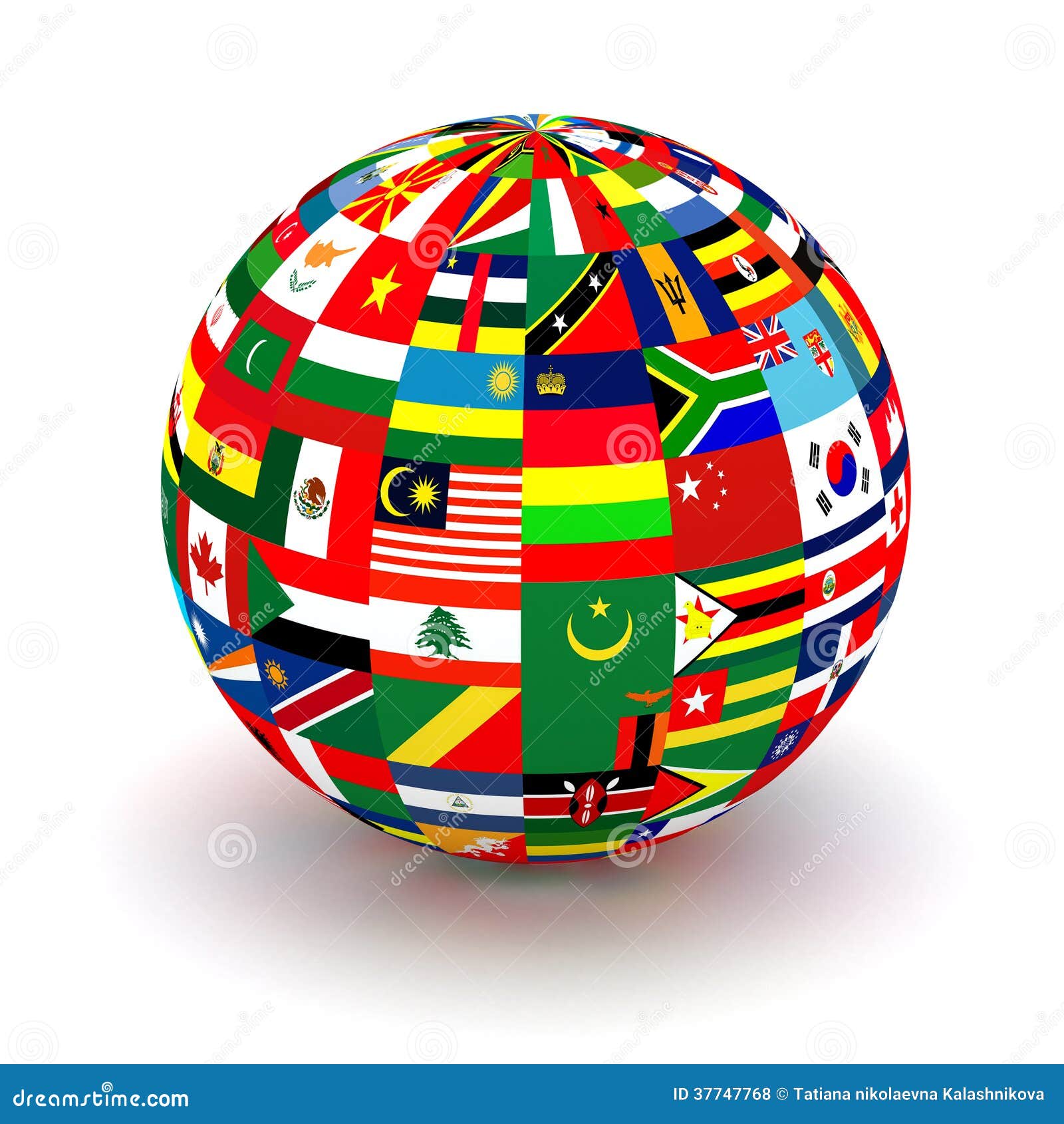 Planet flags stock illustration. Illustration of globe - 37747768