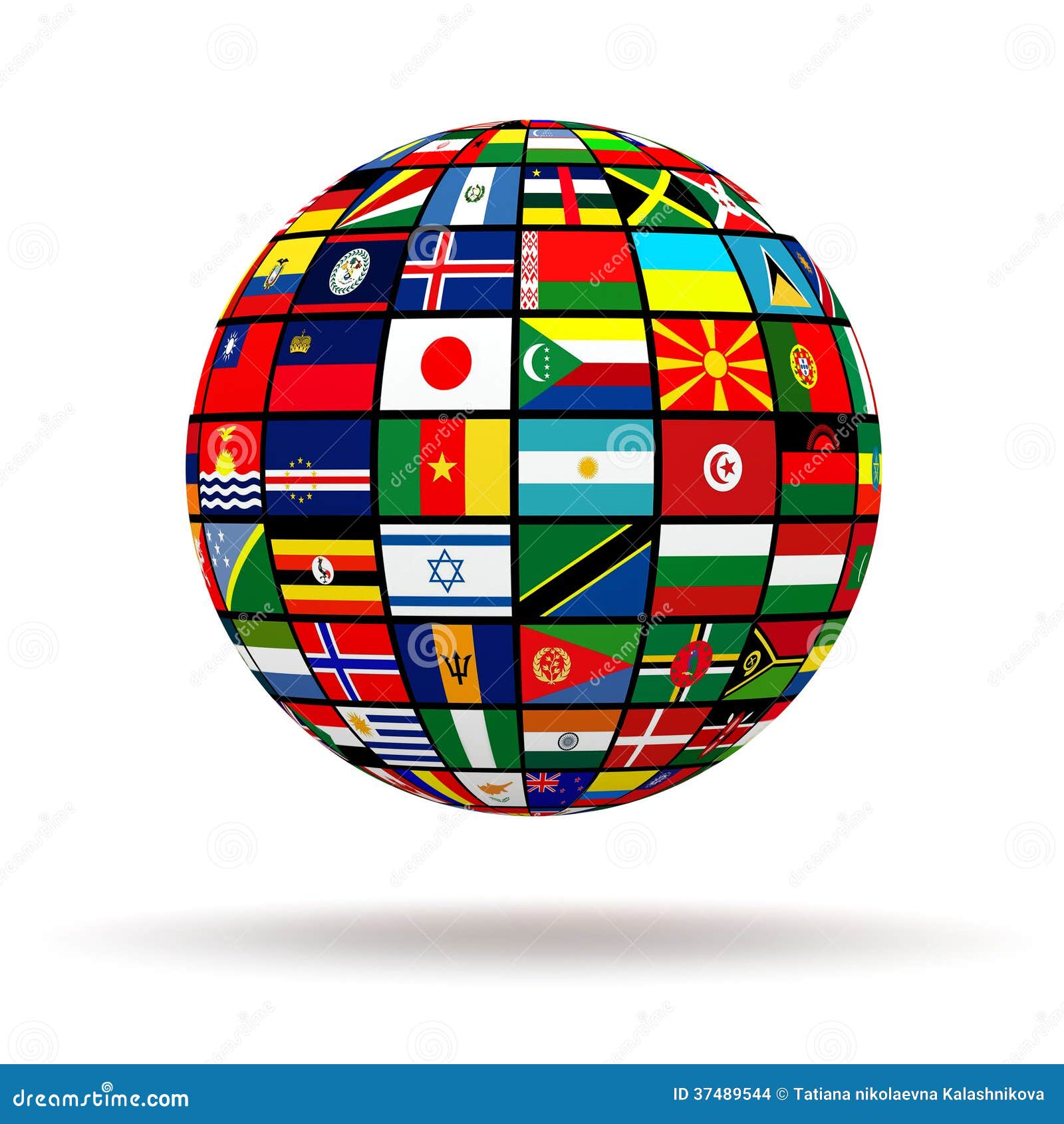 Planet flags stock illustration. Illustration of international - 37489544