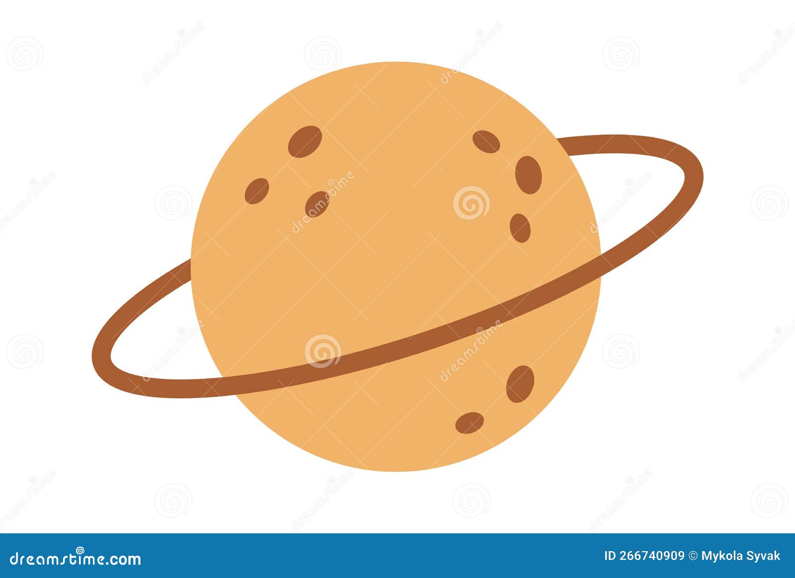 Planet Flat Icon Discover Universe Stock Vector - Illustration of circles, icon: 266740909