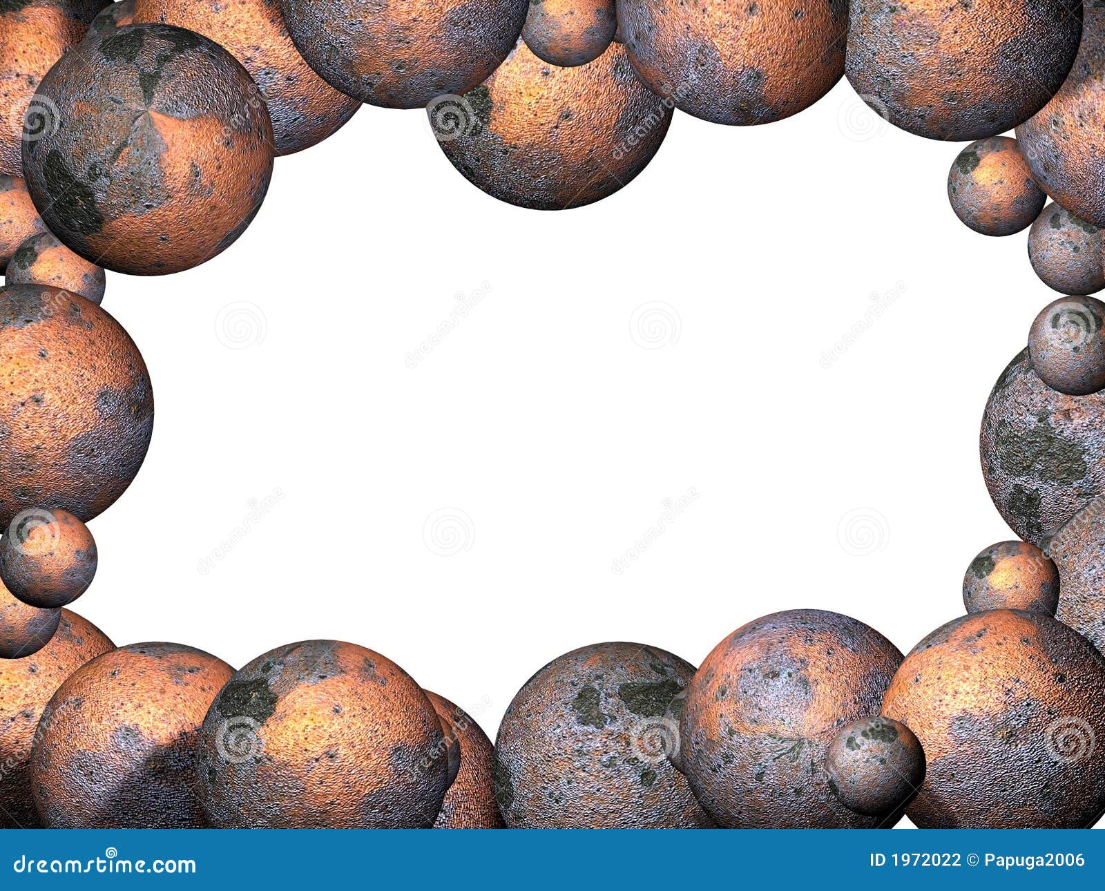 Planet frame stock illustration. Illustration of digital - 1972022