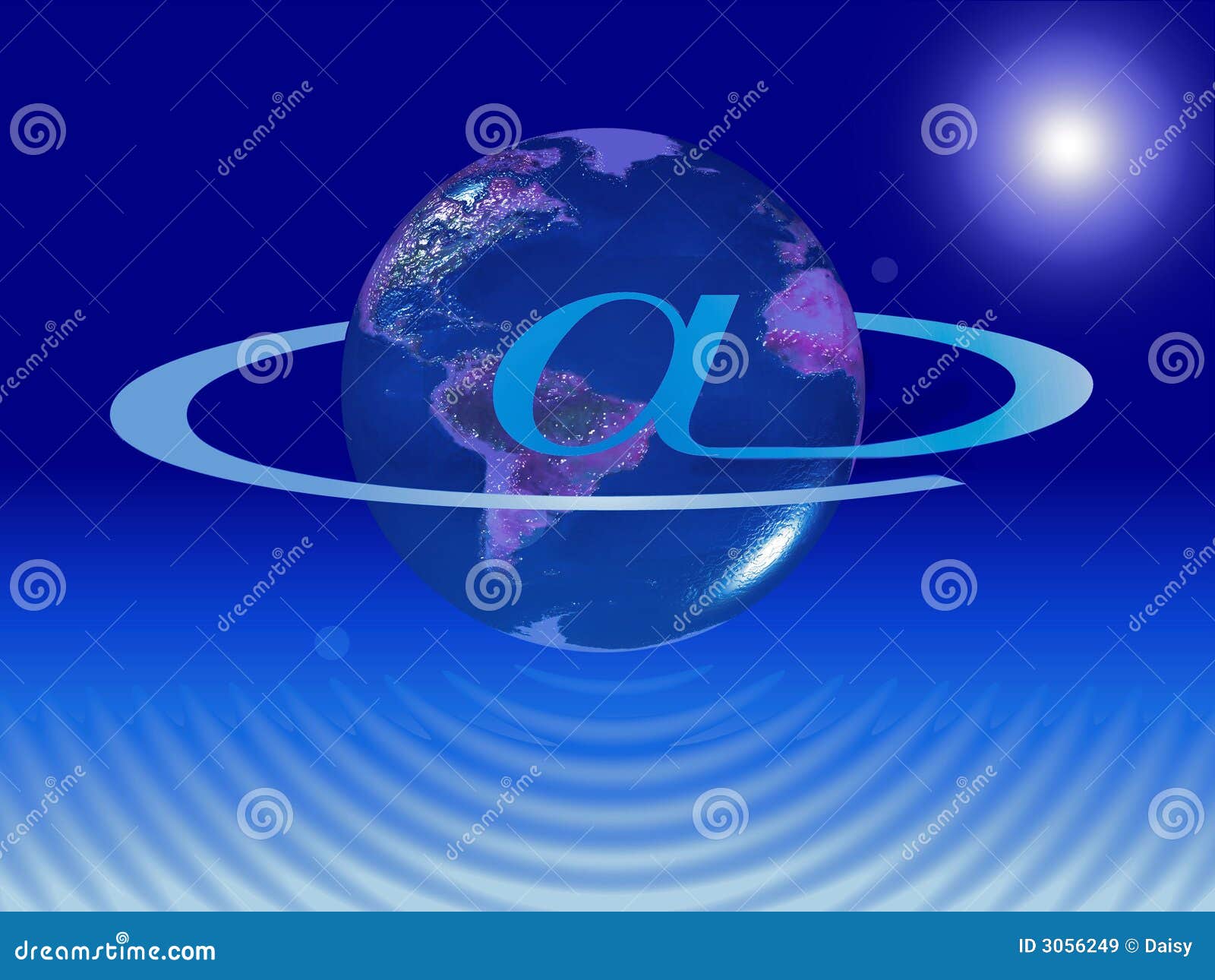 Planet internet stock illustration. Illustration of logo - 3056249