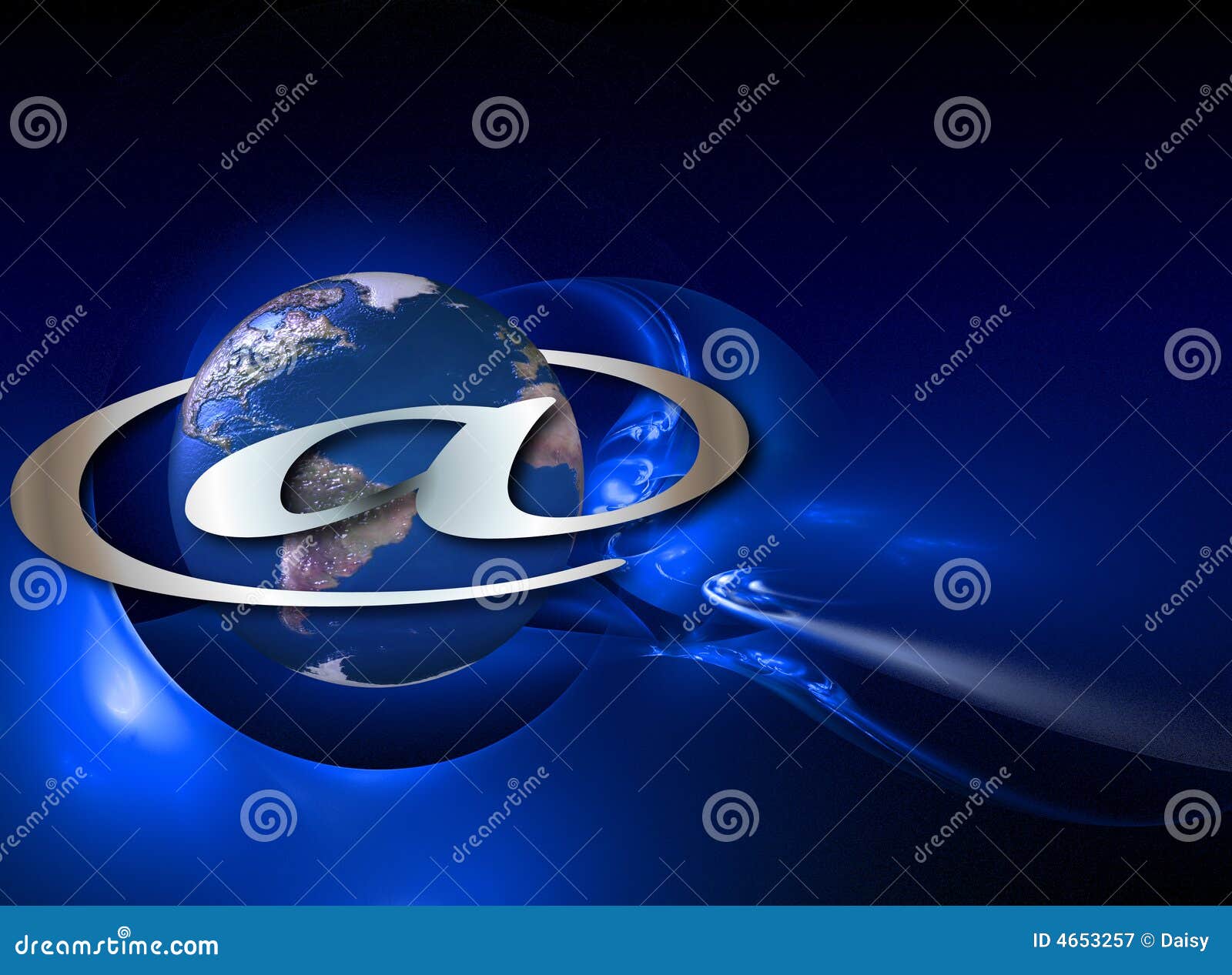 Planet internet stock illustration. Illustration of background - 4653257