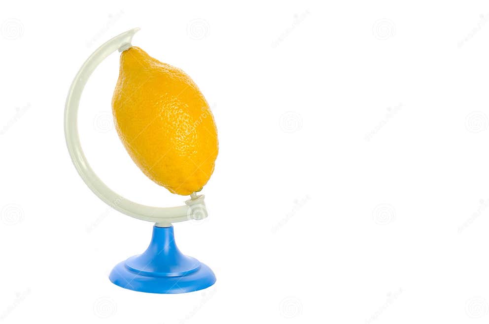 Planet lemon stock photo. Image of table, planet, diet - 13335250