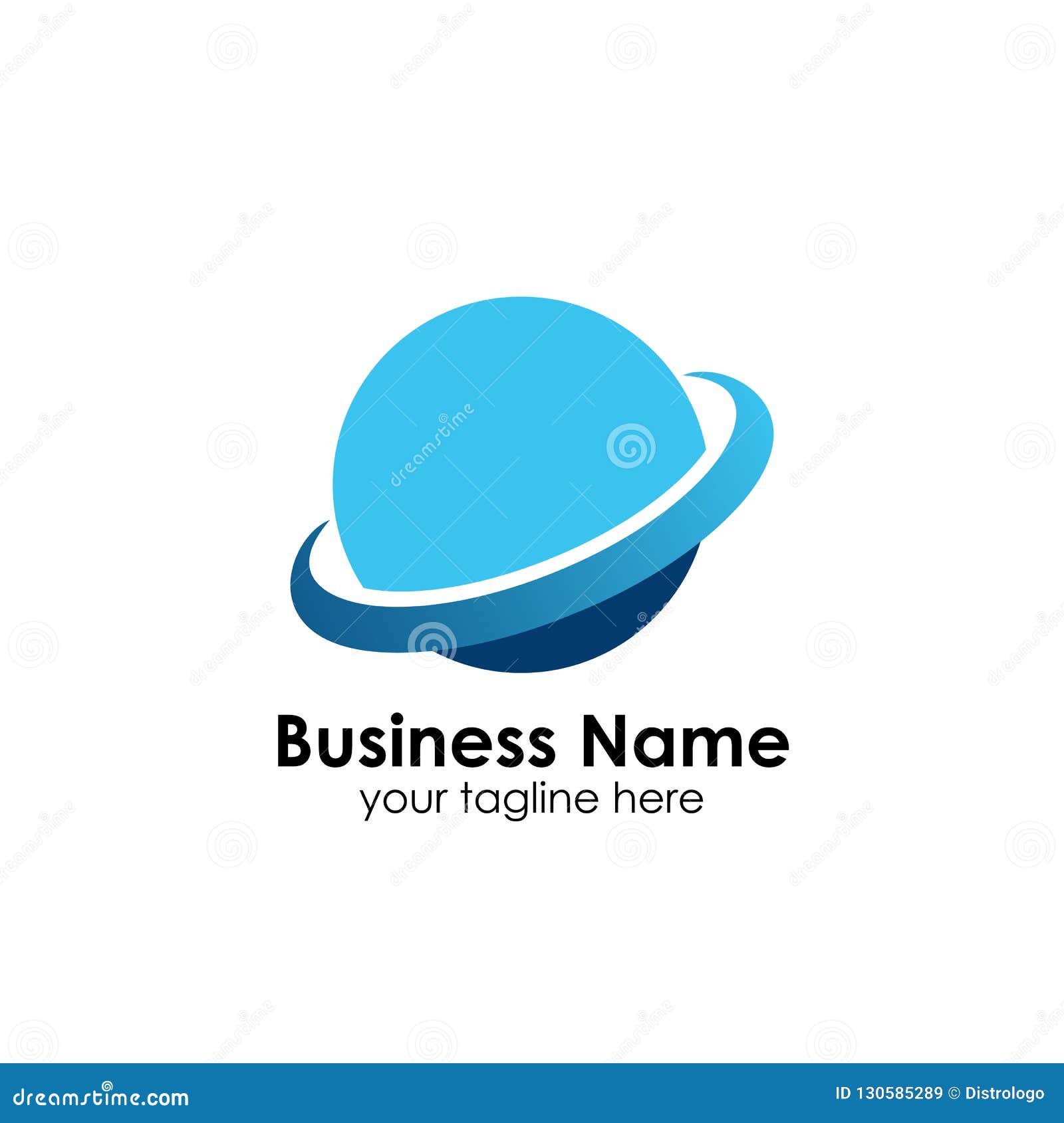 Planet Logo Design Concept. Modern Planet Icon Symbol Stock Vector ...