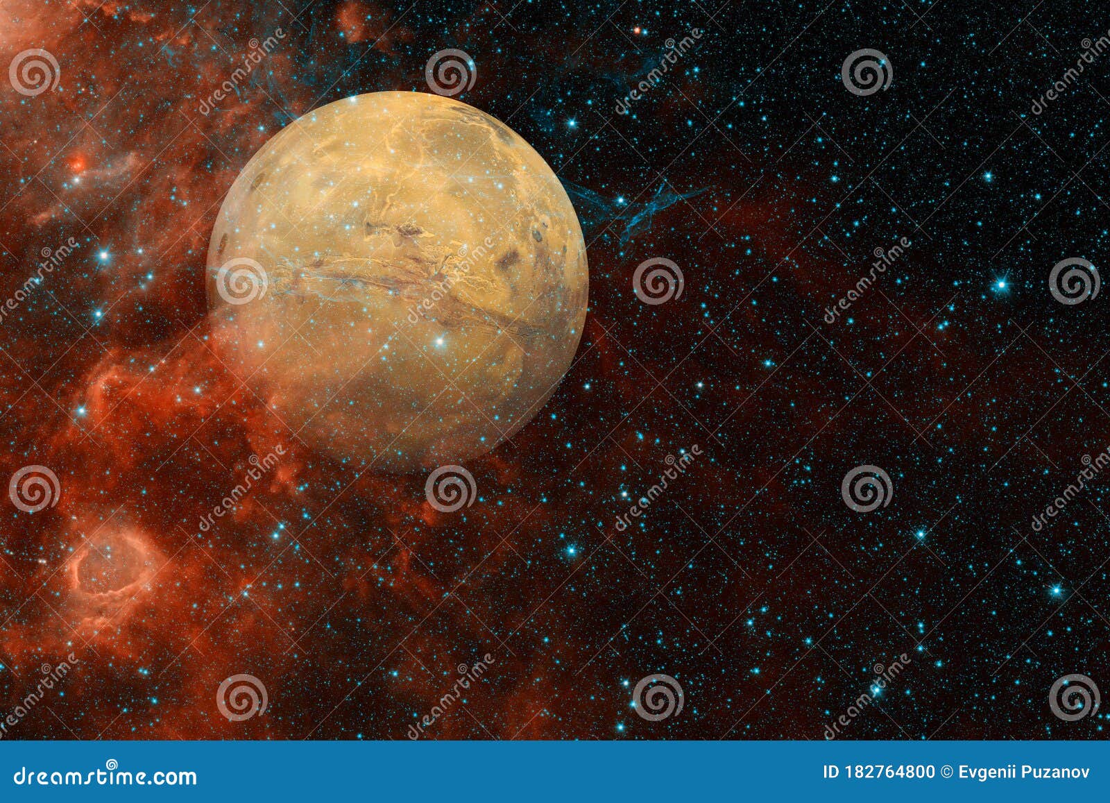 Planet Mars. Solar System. Elements of this Image Furnished by NASA ...