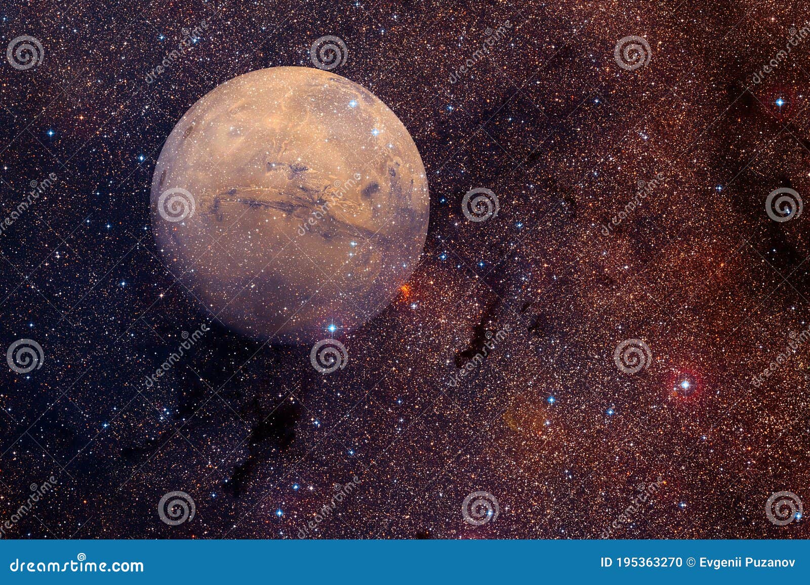 Planet Mars. Solar System. Elements of this Image Furnished by NASA ...