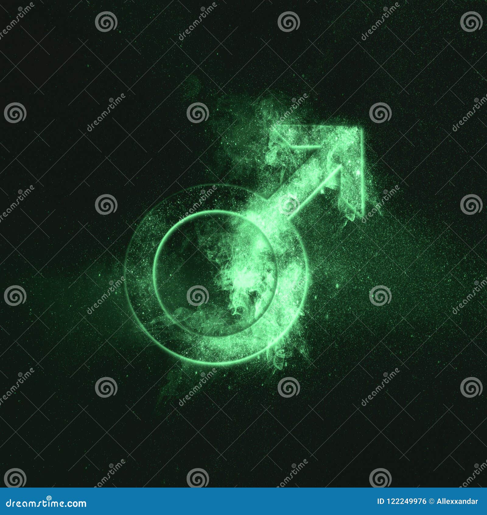 Planet Mars Symbol. Mars Sign Stock Illustration - Illustration of ...