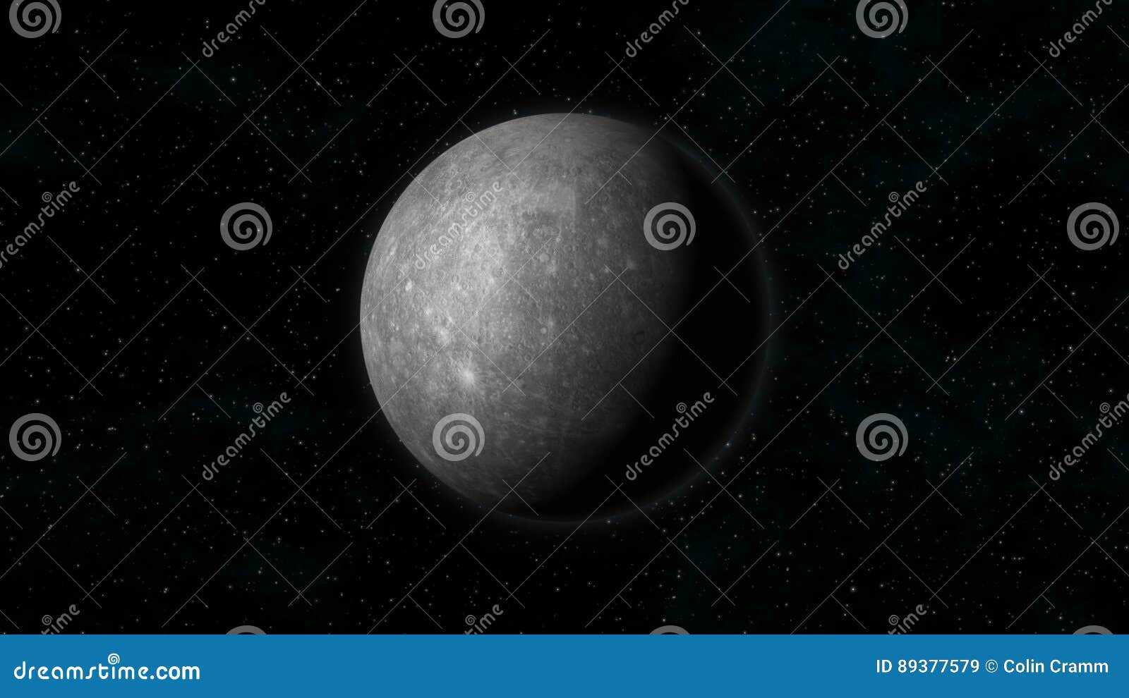 Planet Mercury Texture