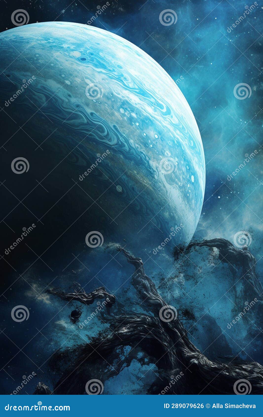 The Planet Mercury. Generative Ai Stock Photo - Image of nature, globe ...