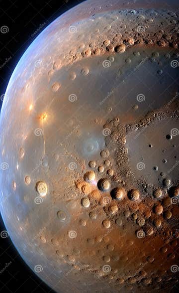 Planet Mercury Illustration Artificial Intelligence Artwork Generated ...