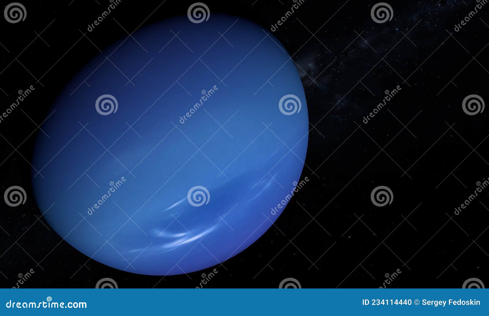 Planet Neptune. Space Exploration Stock Photo - Image of cosmos ...