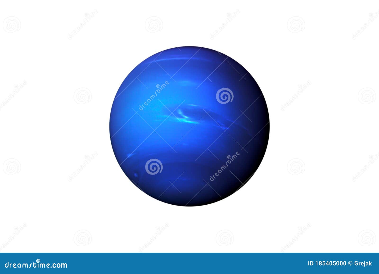 Planet Neptune in space stock photo. Image of night - 185405000