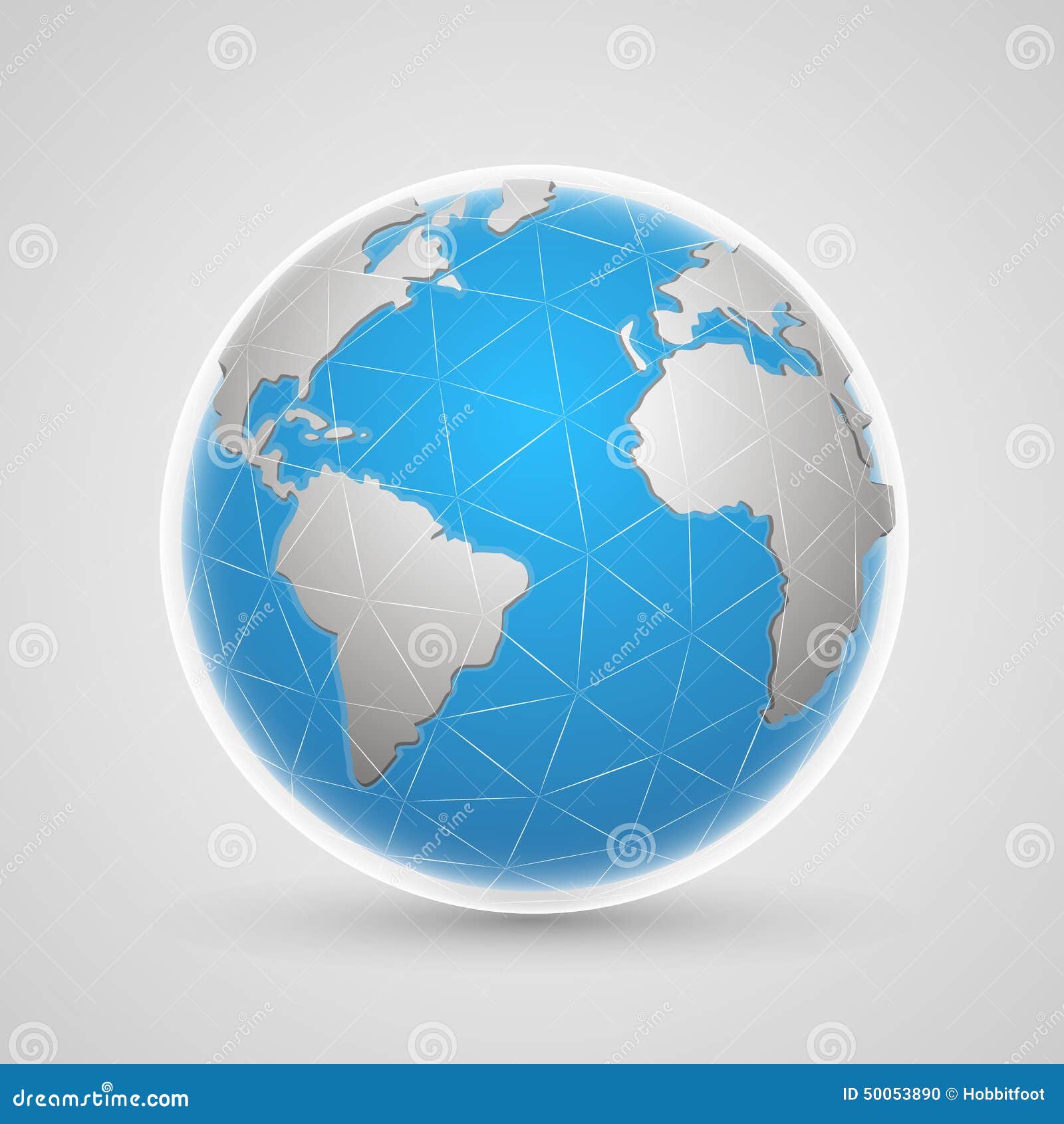 Planet network earth stock vector. Illustration of round - 50053890