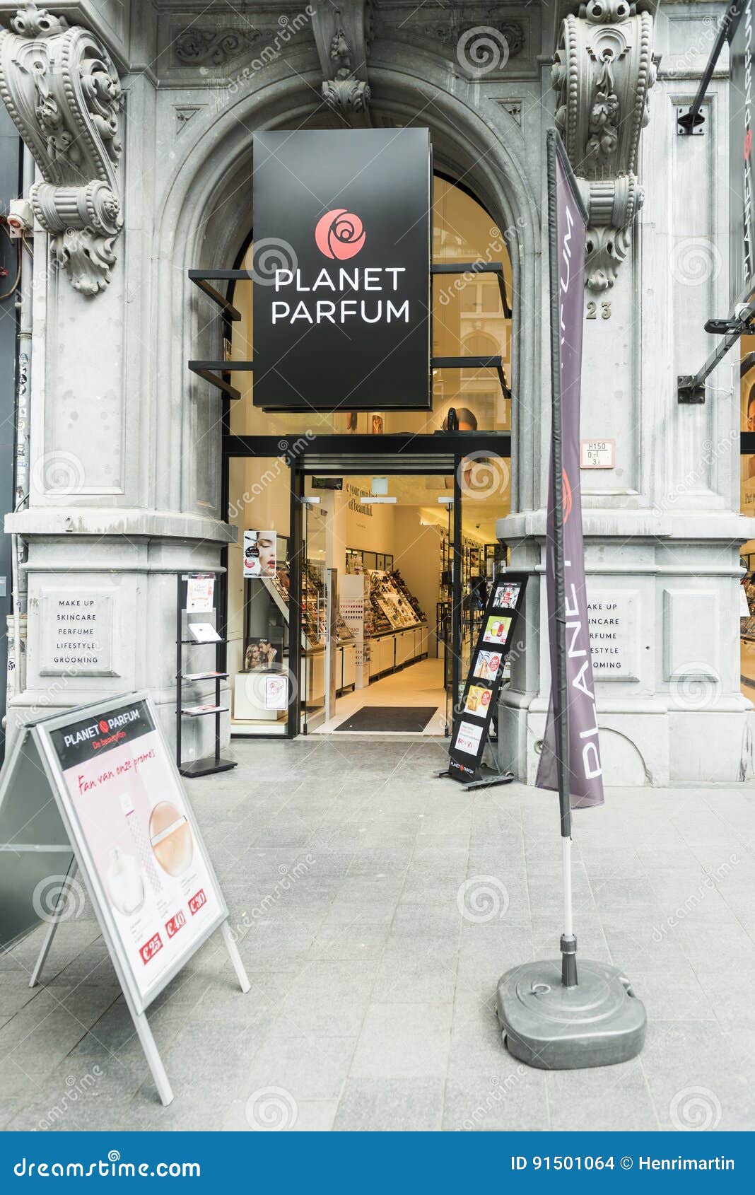 Planet Parfum editorial stock image. Image of antwerp - 91501064