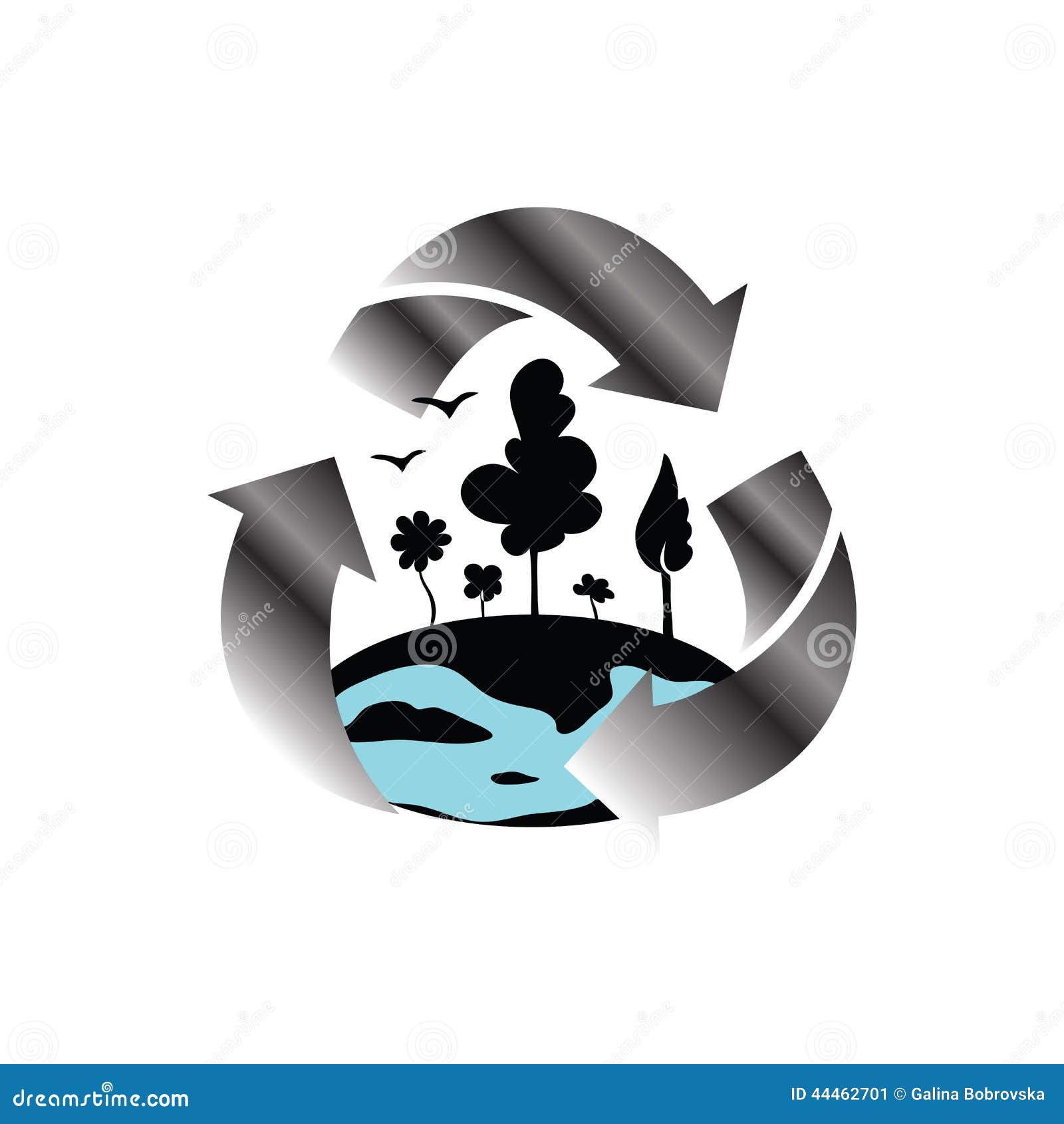 Planet protection symbol stock vector. Illustration of conservation ...