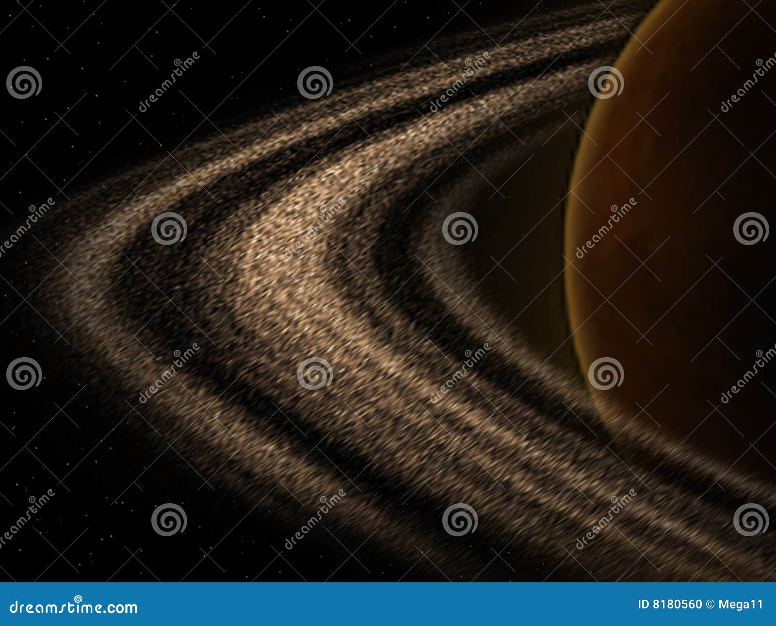 Planet with ring stock photo. Image of color, astronomy - 8180560