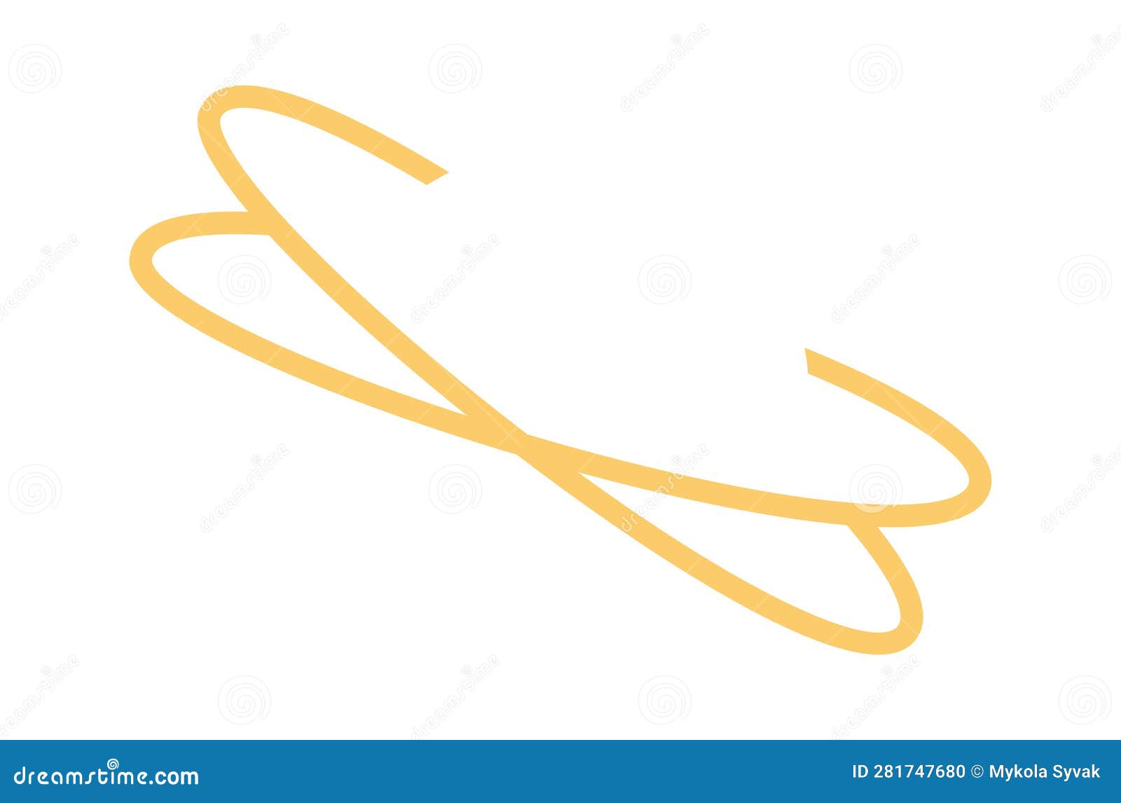 Planet with Rings stock vector. Illustration of universe - 281747680