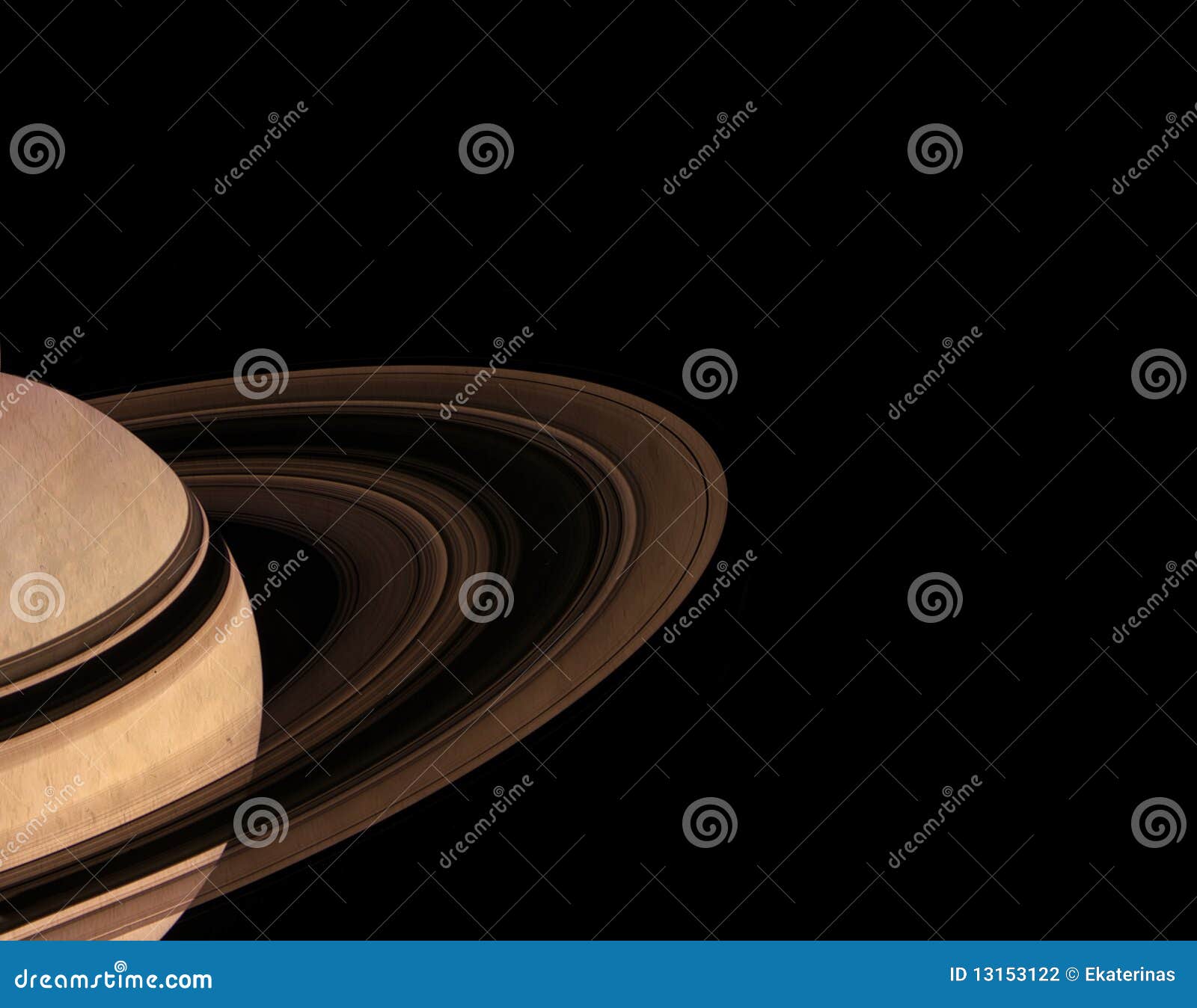 Planet Saturn stock illustration. Illustration of exploration - 13153122